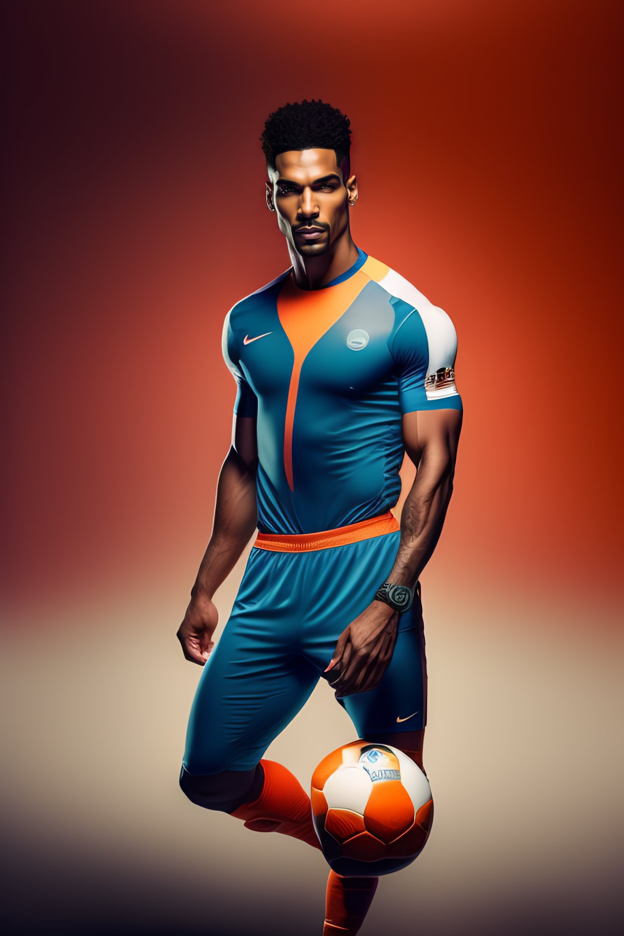 Lexica - Portrait of modern light skinned skinny male model that ...