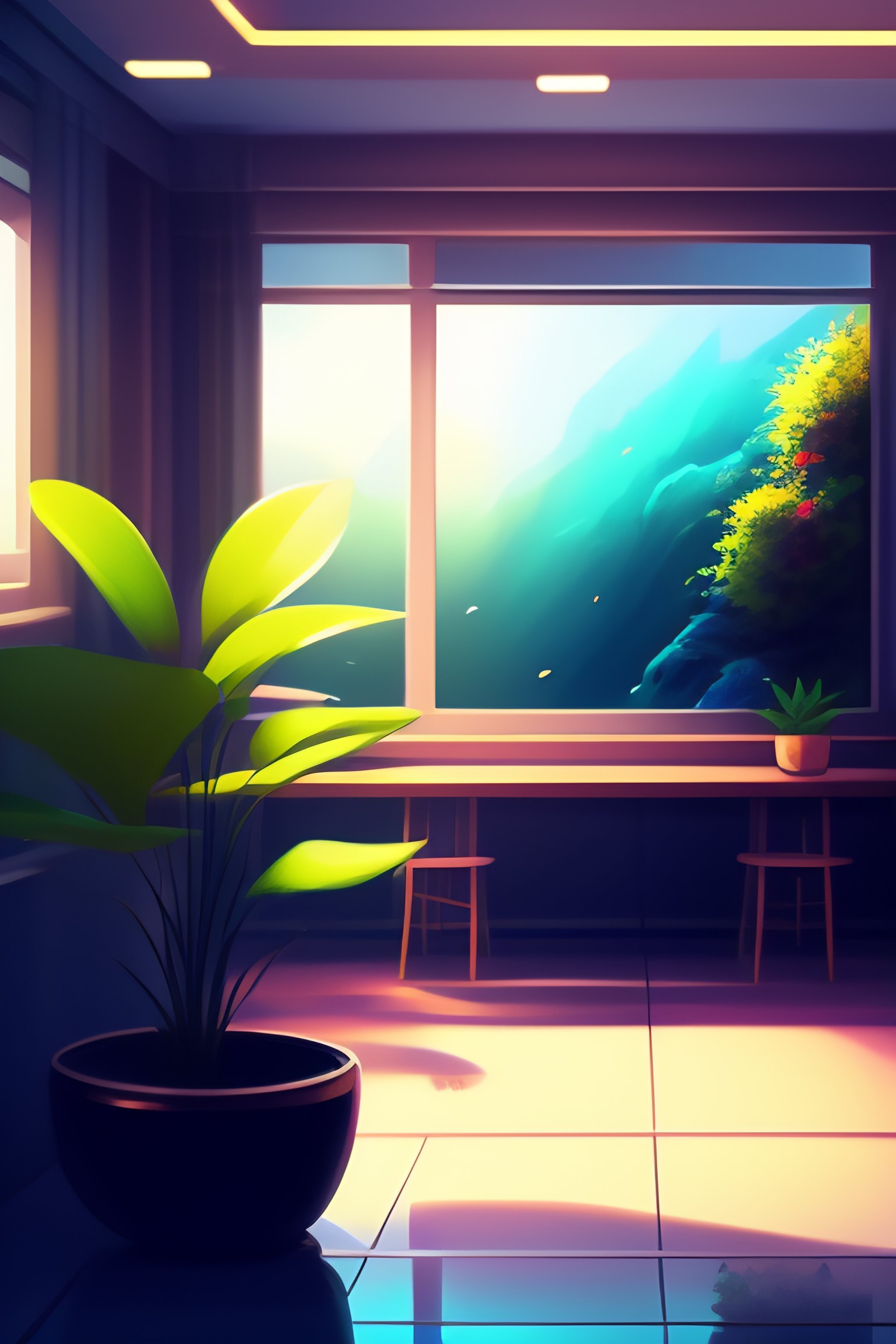 Lexica - Anime background clean neat clarity professional visual ...