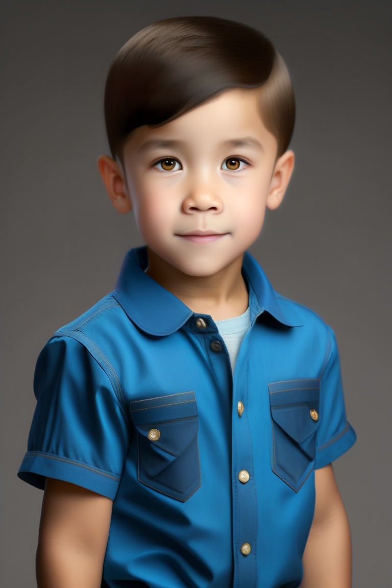 Lexica - A handsome boy, looking straight. Mouth expression is also ...