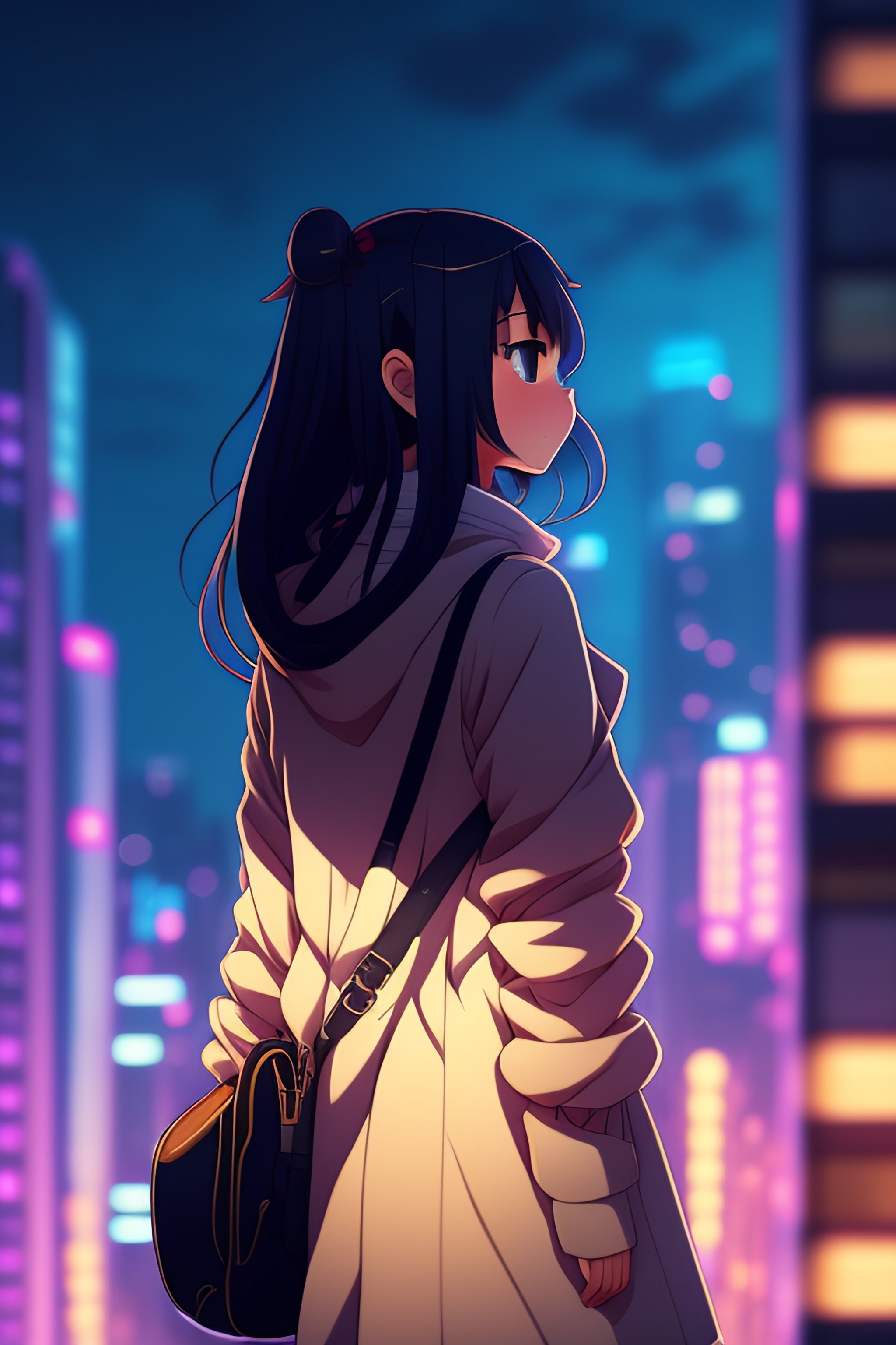 Lexica - A girl, makoto shinkai style, anime, Japan animation ...