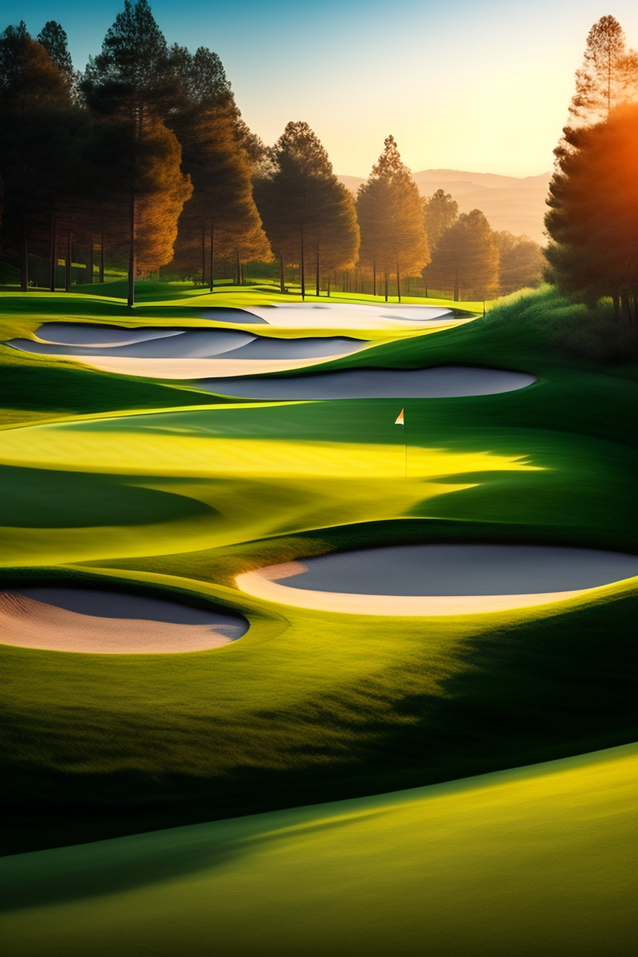 Lexica - Imagen de un campo de golf