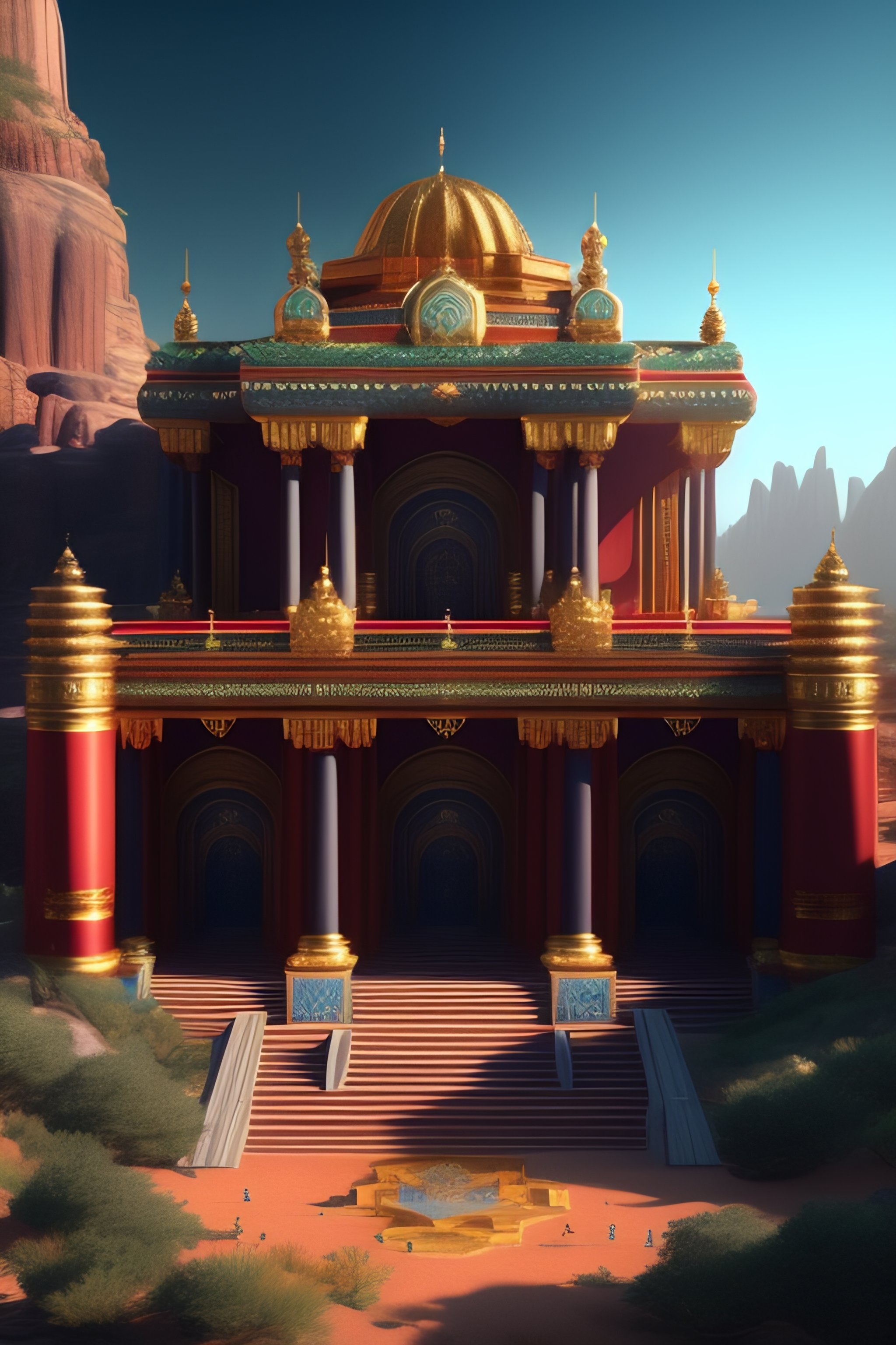 Lexica - Palace of the gods, 8k, hyper realistic, super detailed ...
