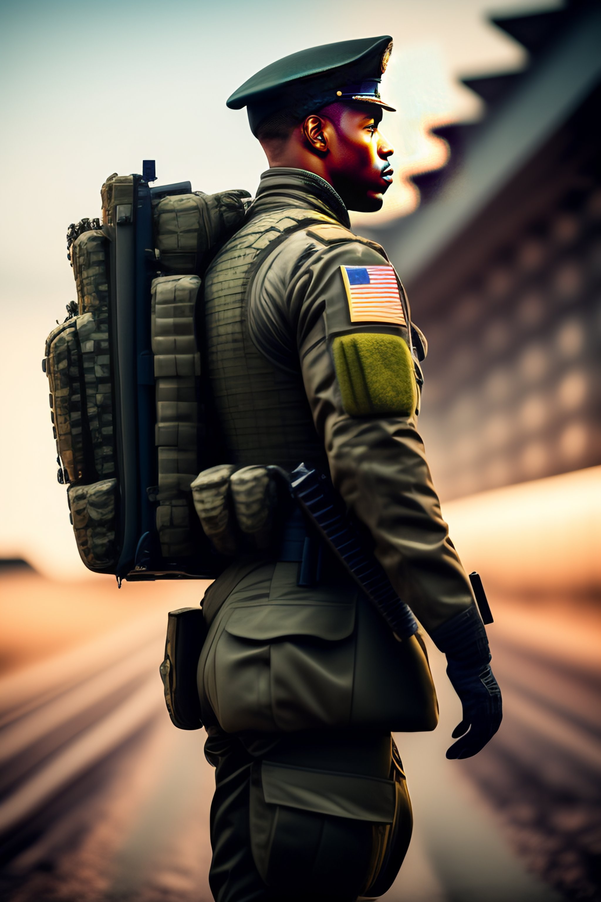 Lexica - Highres, high quality, 22 year old (soldier:1.4) full body ...