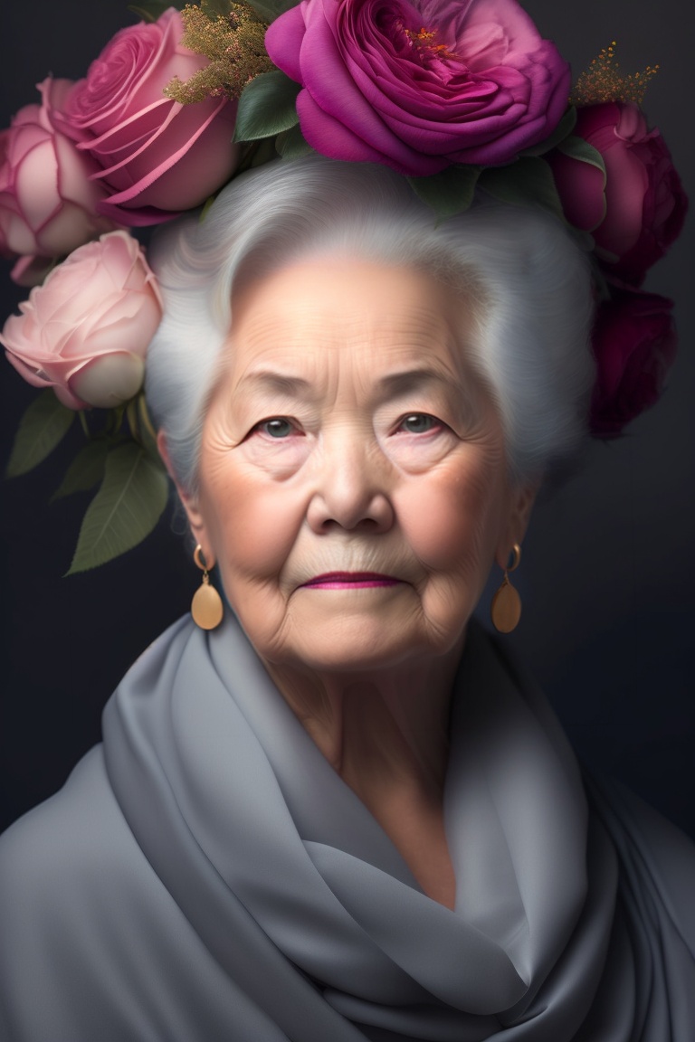 Lexica - Gray-haired very fat women with less hairs, lost of everything ...