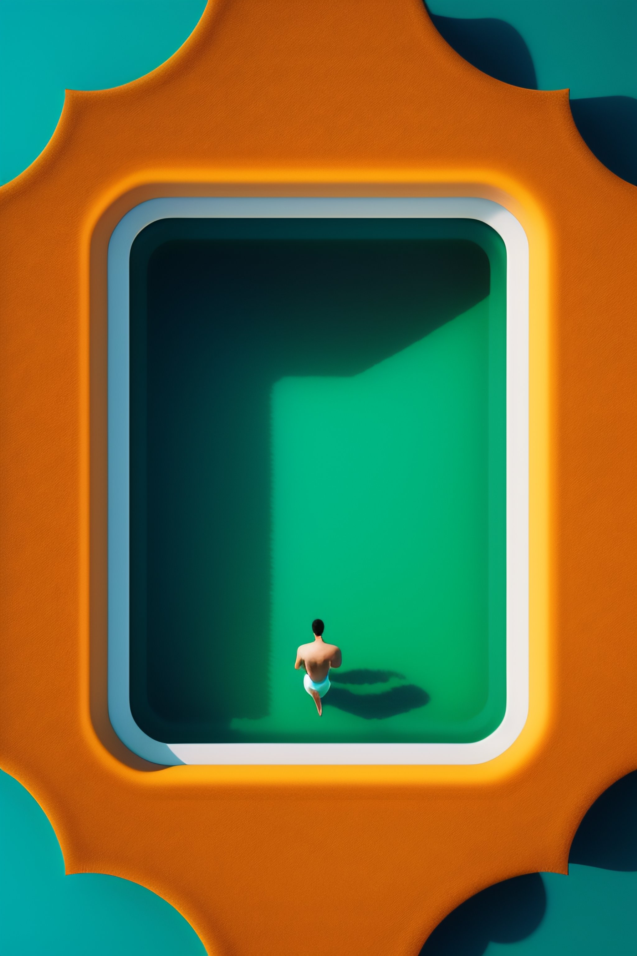 Lexica - People swimming in cheddar sauce pool, octane render, focus ...