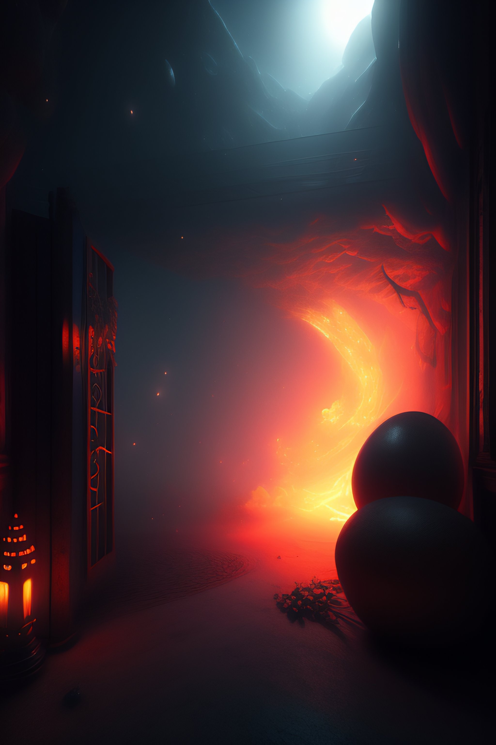 Lexica - A terrifying Demon inside a liminal space of nightmares ...