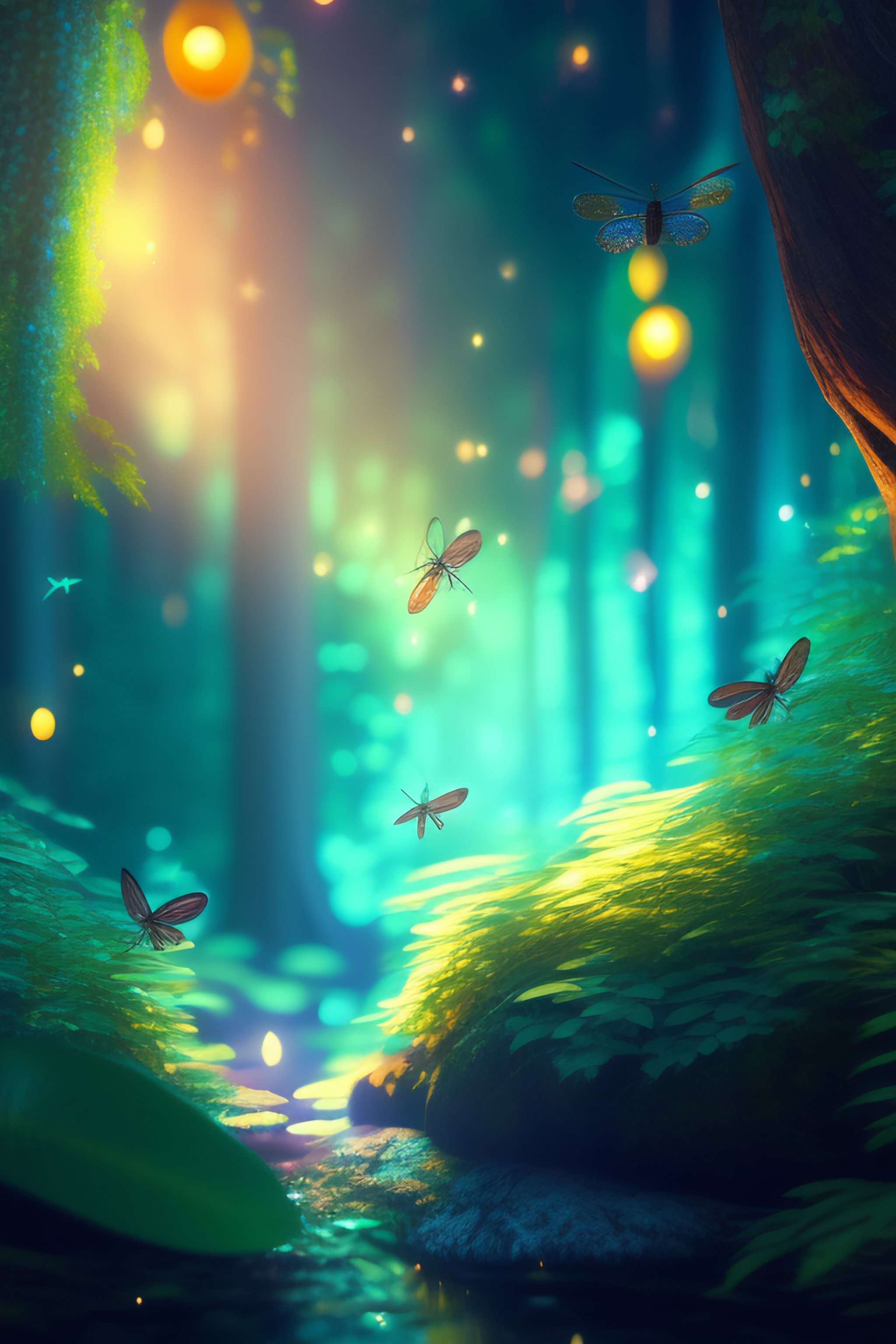 Lexica - A lot of beautiful fairies, fireflies, dragonflies and ...