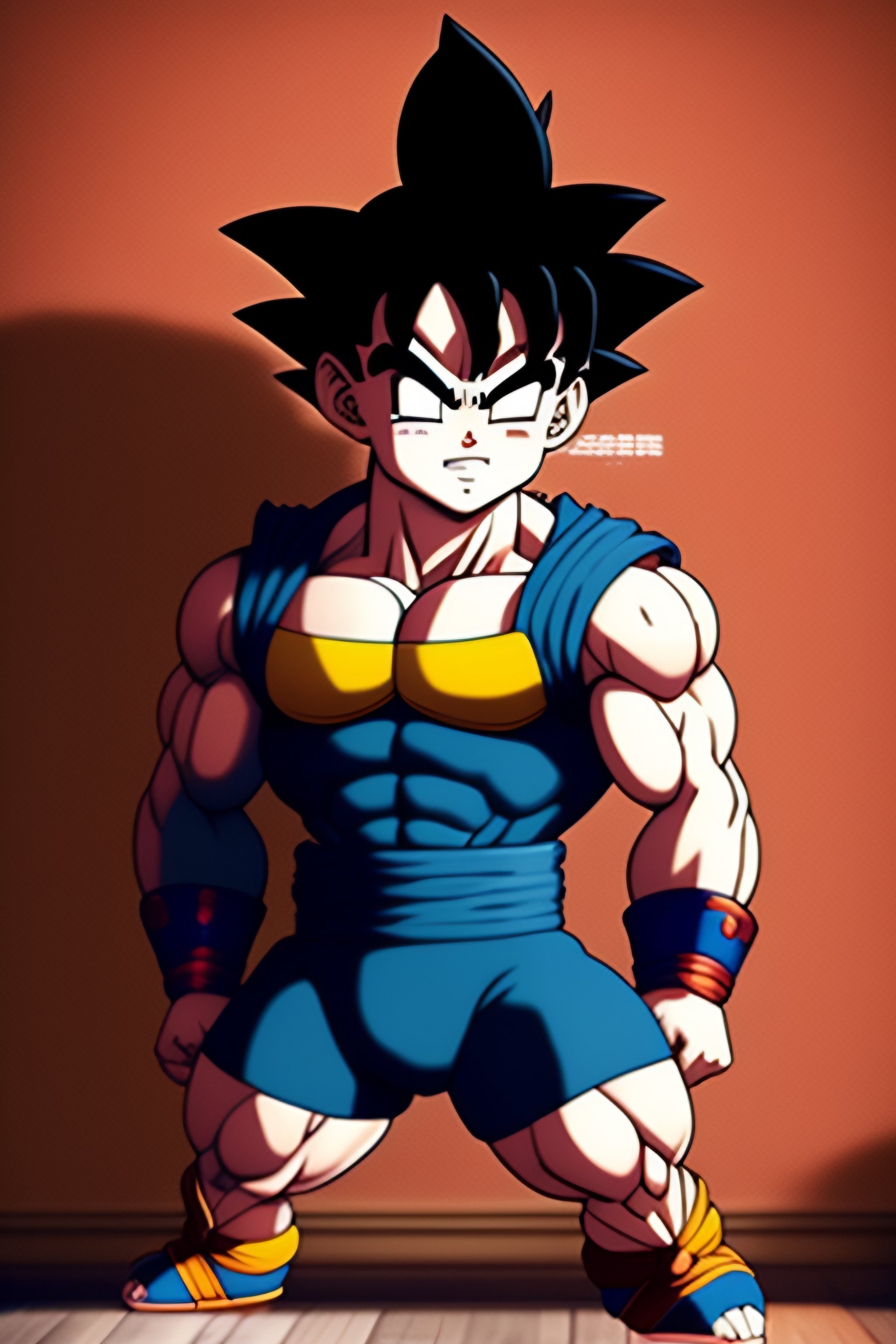 Lexica - Goku diguised as doraemon