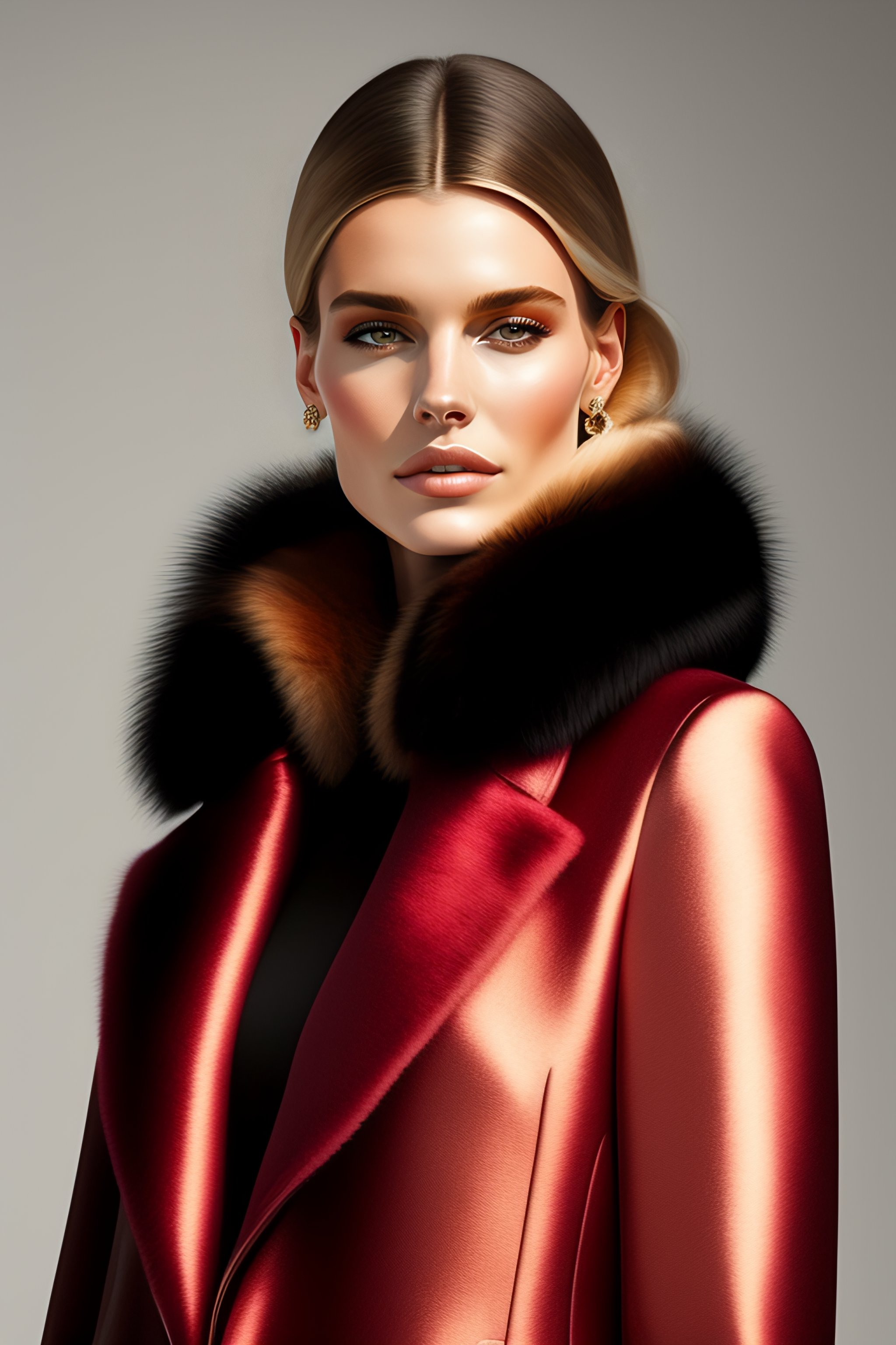 Lexica - Women in fur coat