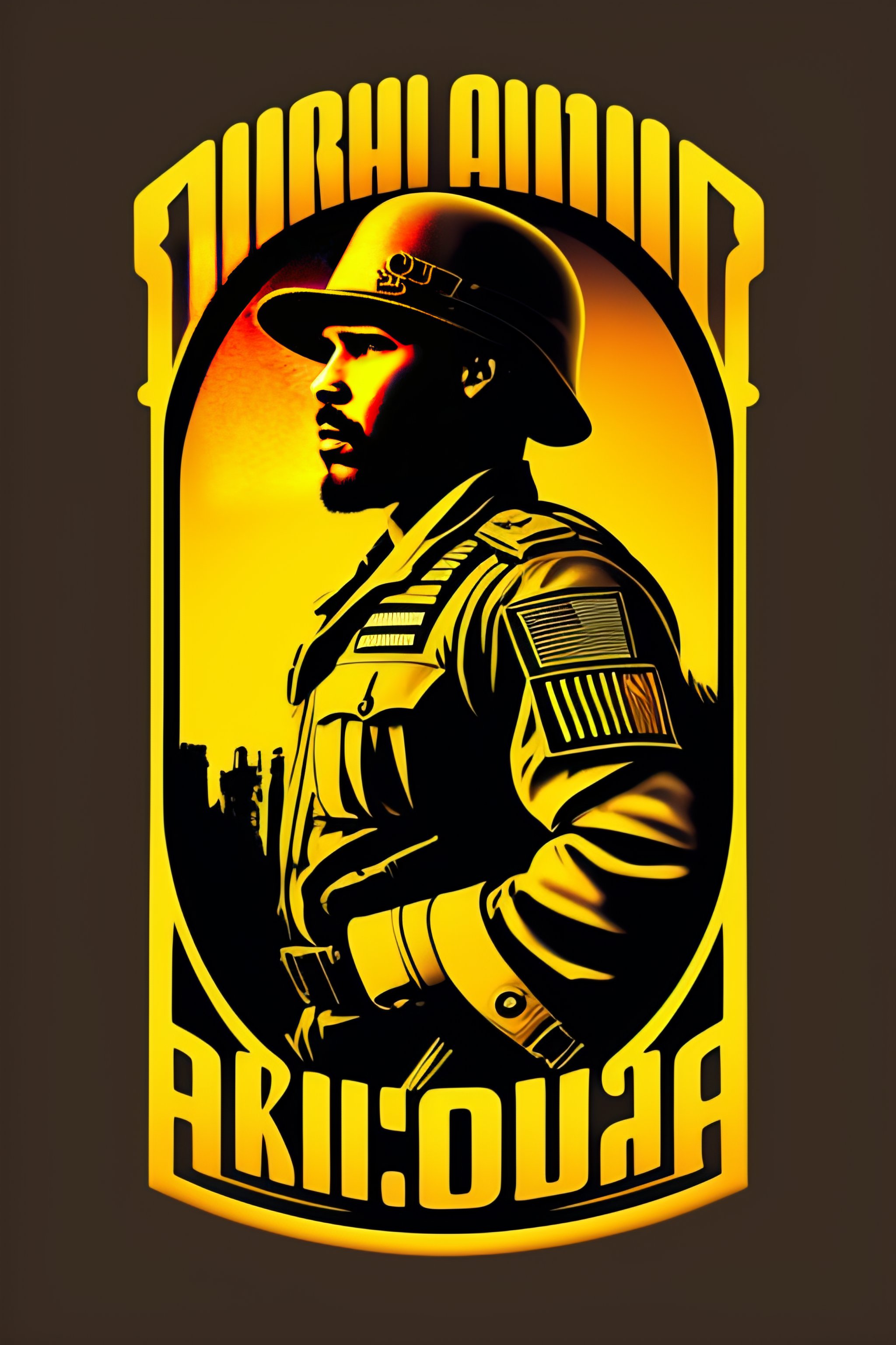 Lexica - Logo with text mickael soldier