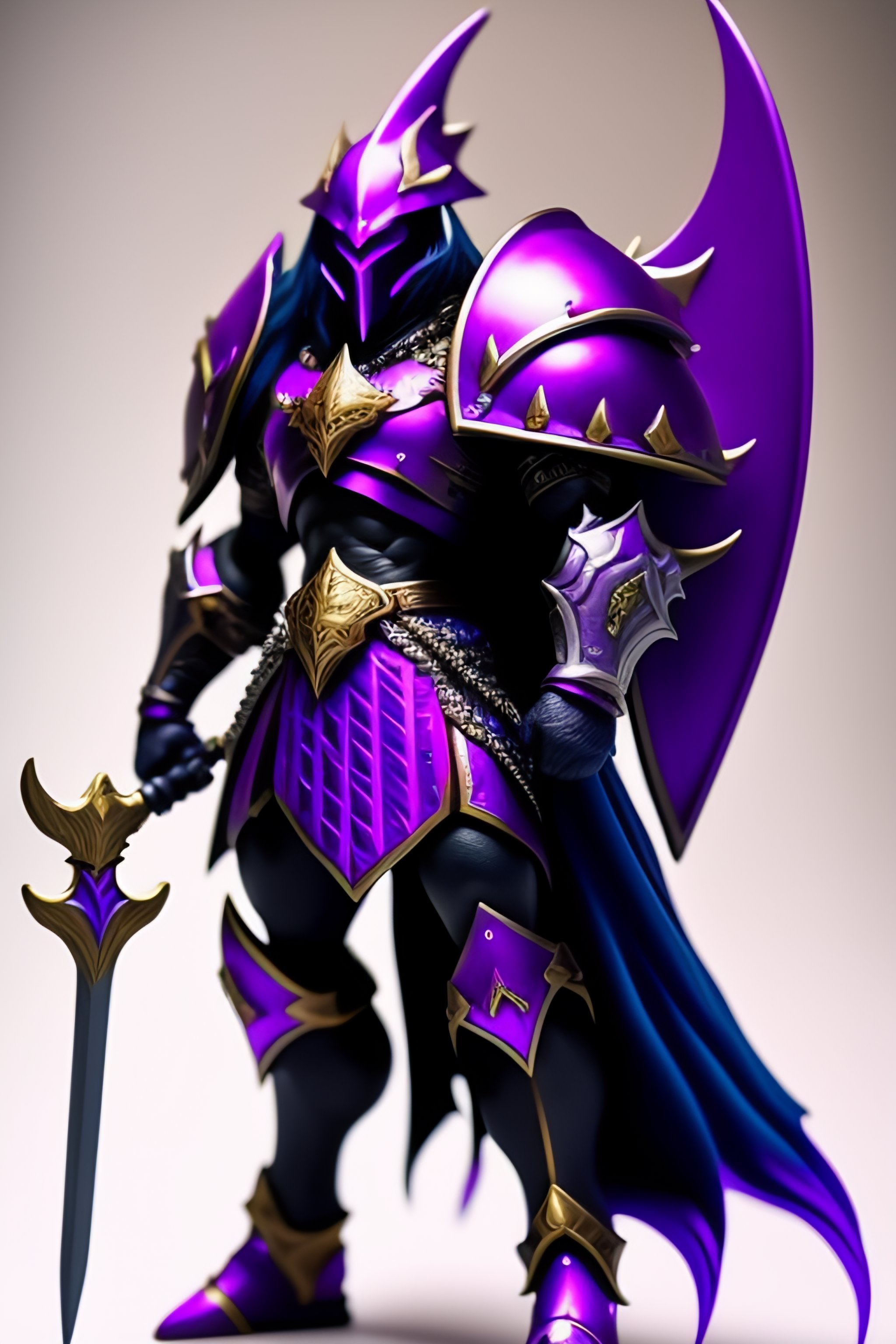 Lexica - Mordekaiser from League of Legends using dark armor with ...