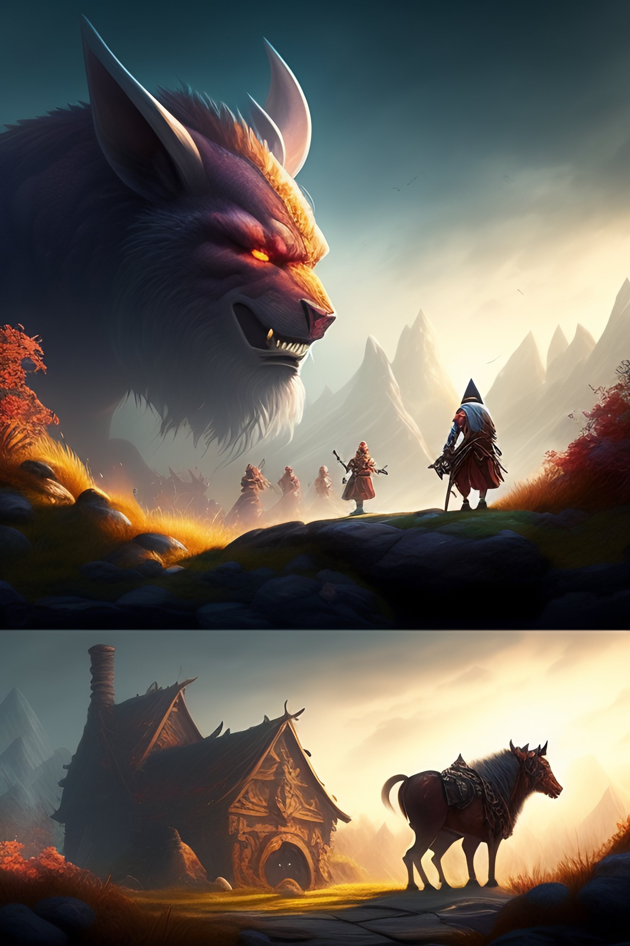 Lexica - Dwarfs vs epic forgotten beast