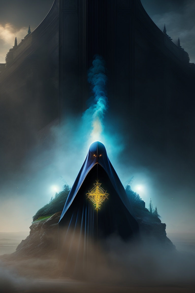 Lexica - Spectre creature, no face, scary, smoke and halom voodo cult ...