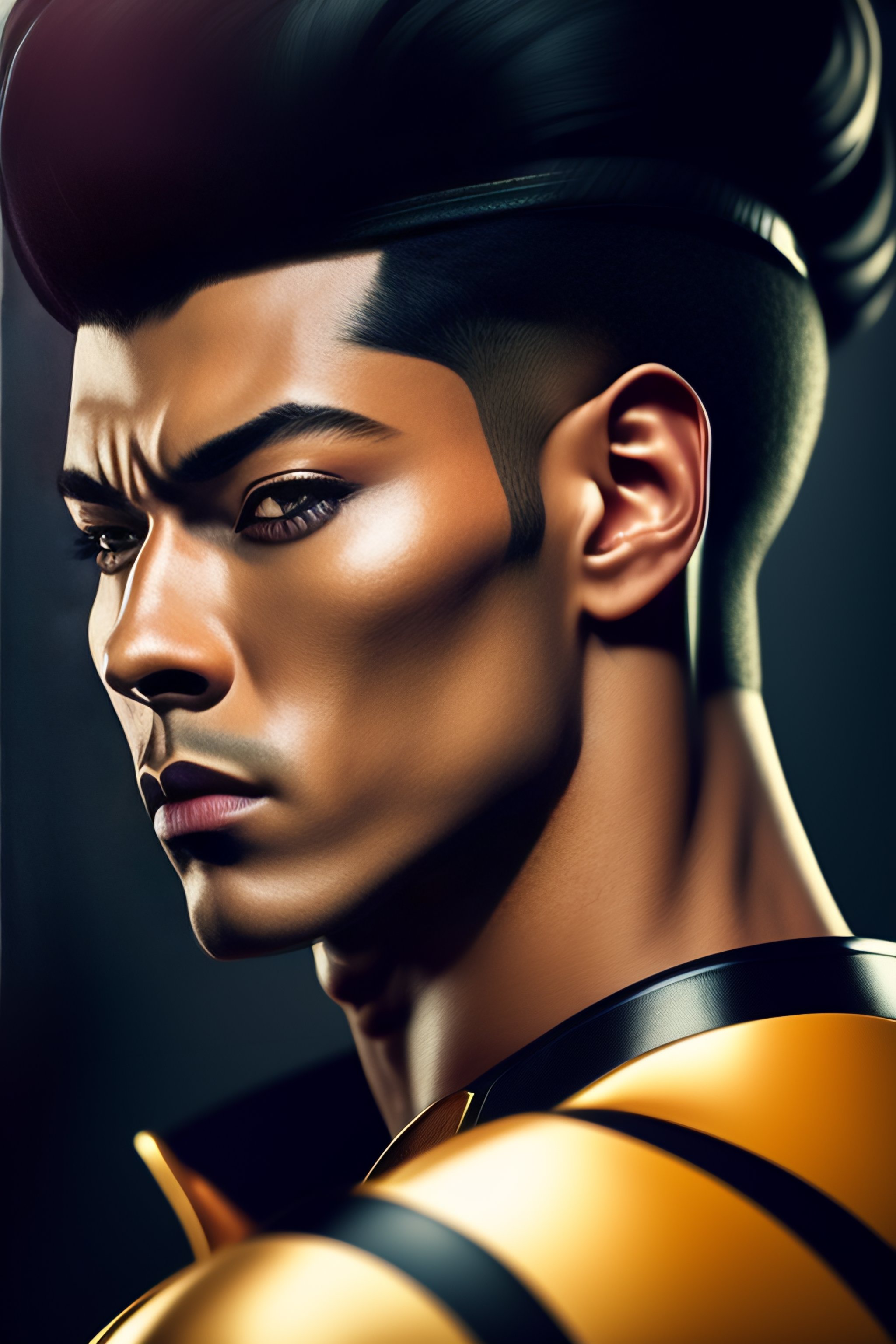 Lexica - Hyper realistic, 8k, jojo, higashikata Josuke