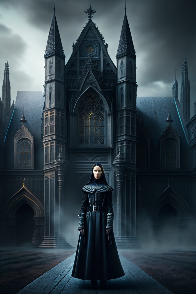 Lexica - Gothic architecture, psychopathic, insane, black colors, gloom ...