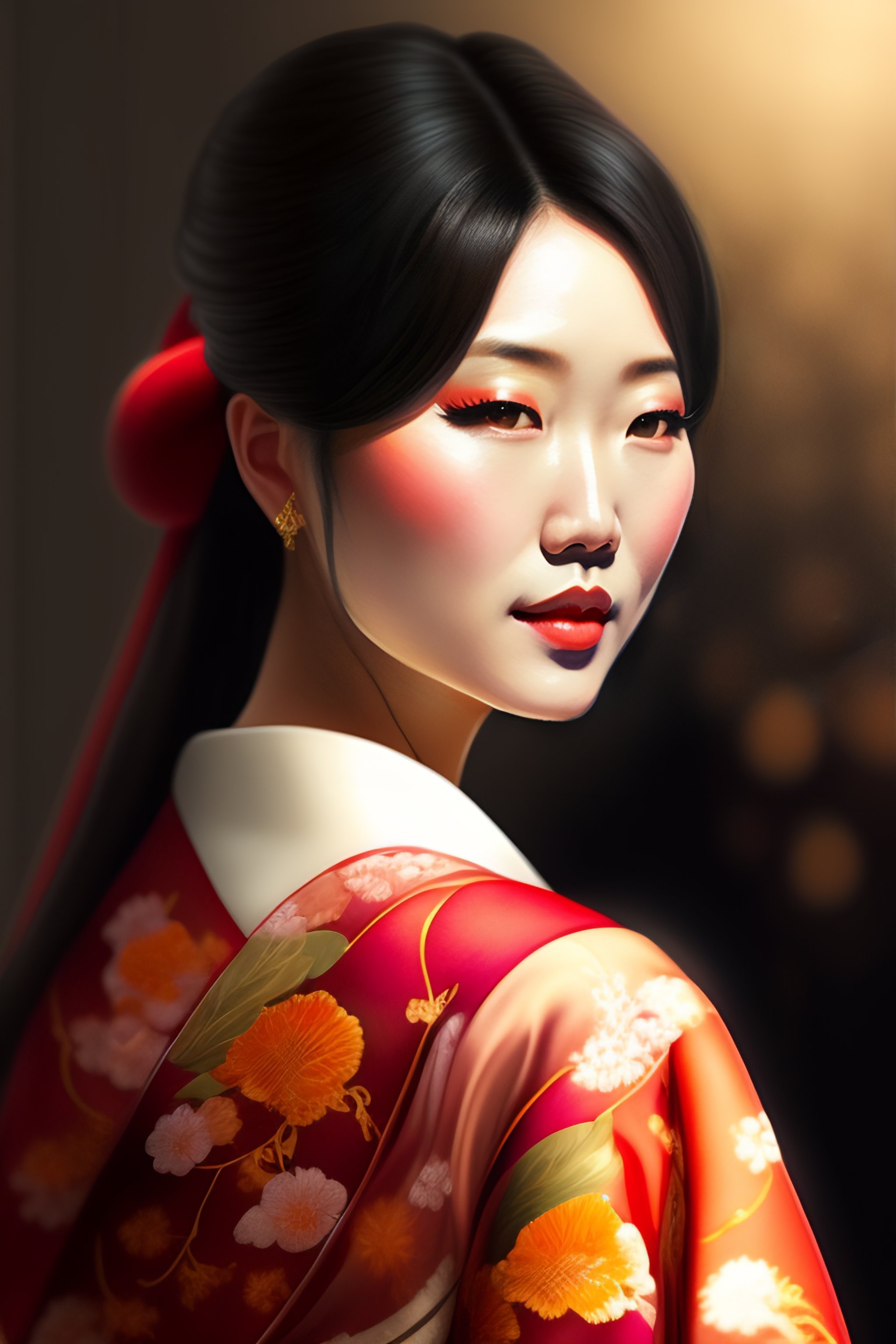 Lexica - Japanese kimono, finest digital concept art, 8k, character ...