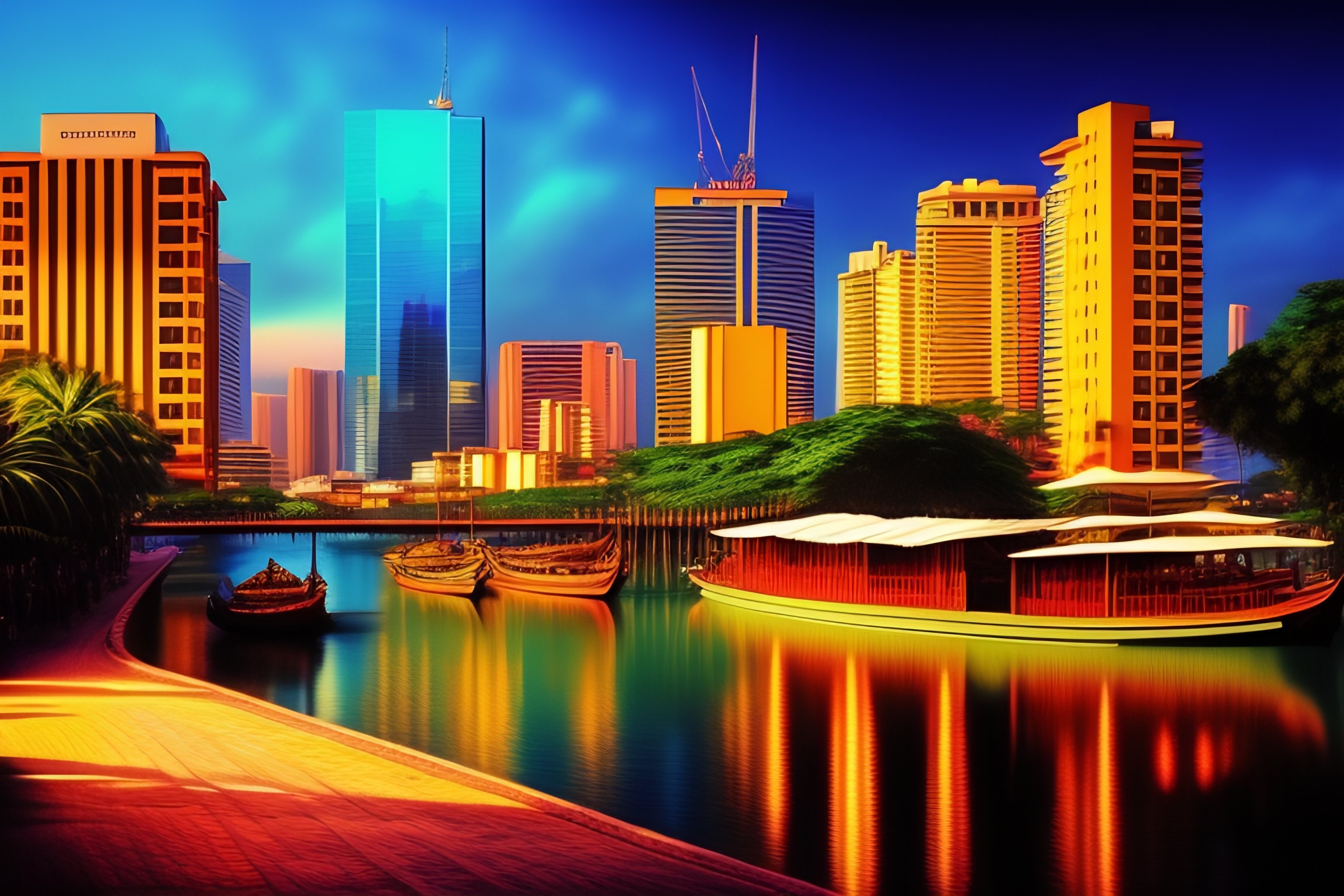 Lexica - Hyper realism photo of Manila Philippines in 1980, Vincent Van ...