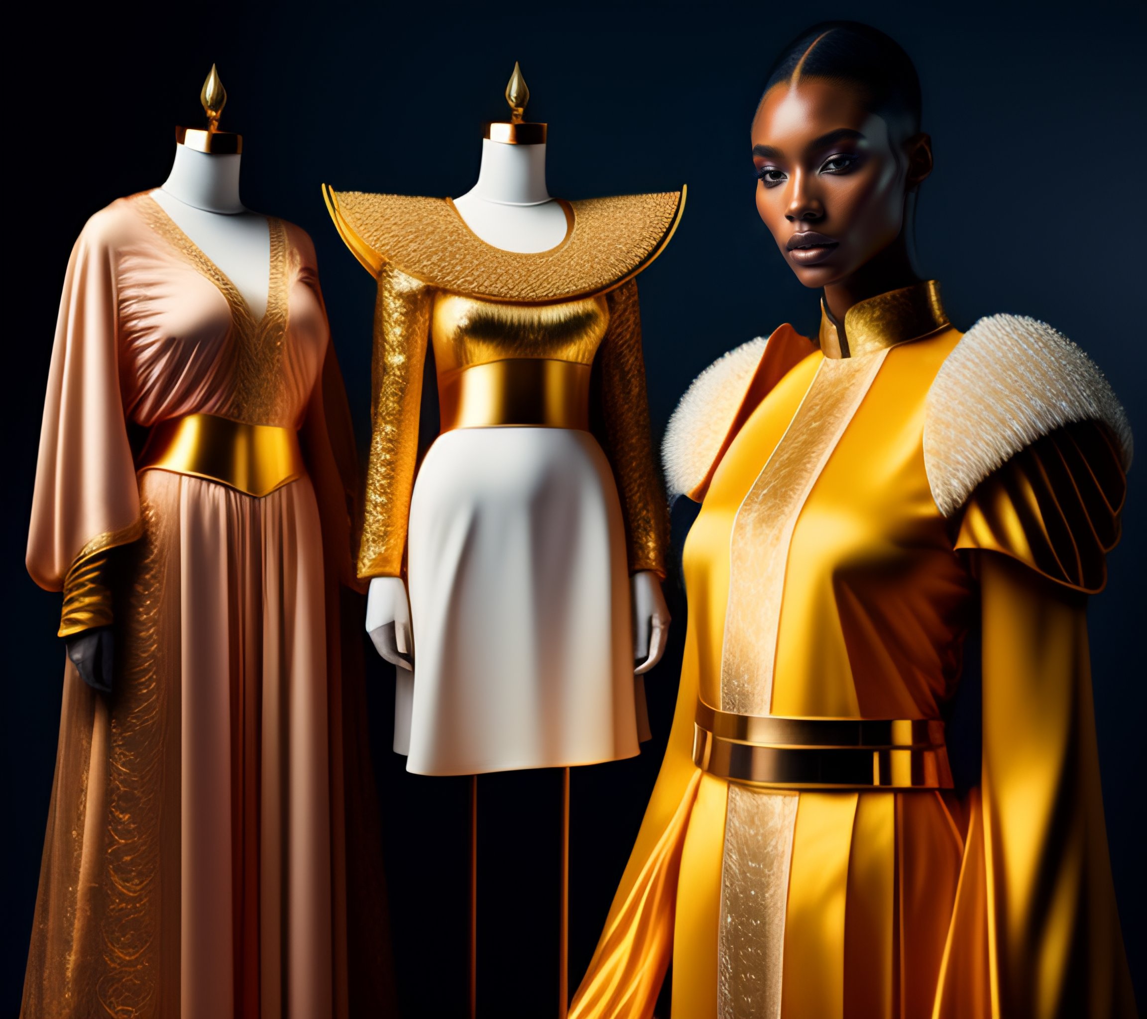 Lexica - Bright lay flash photograph of futuristic Roman clothing ...