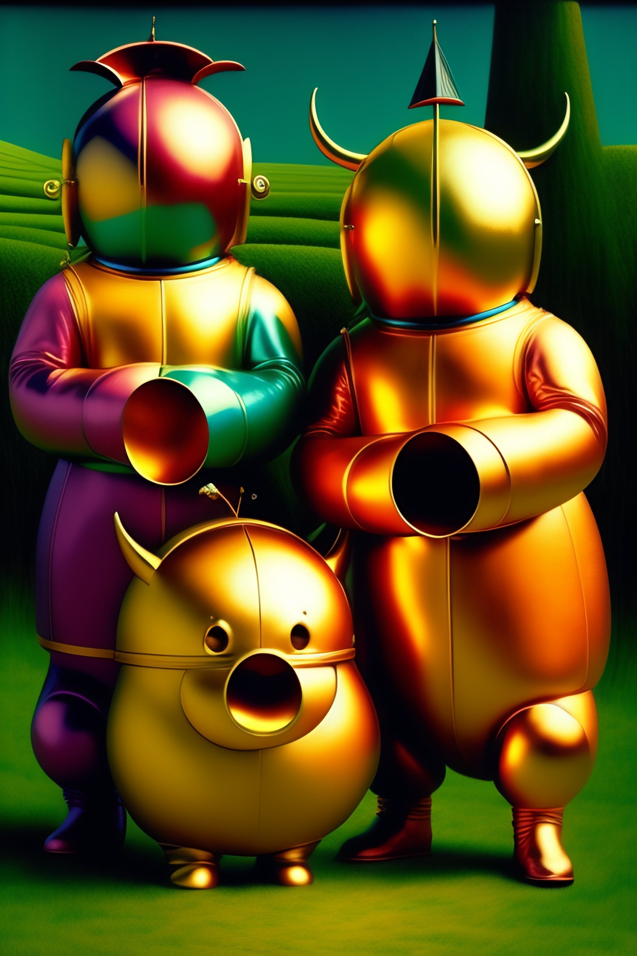 Lexica - The teletubbies realistic, by hieronymus bosch and pieter ...