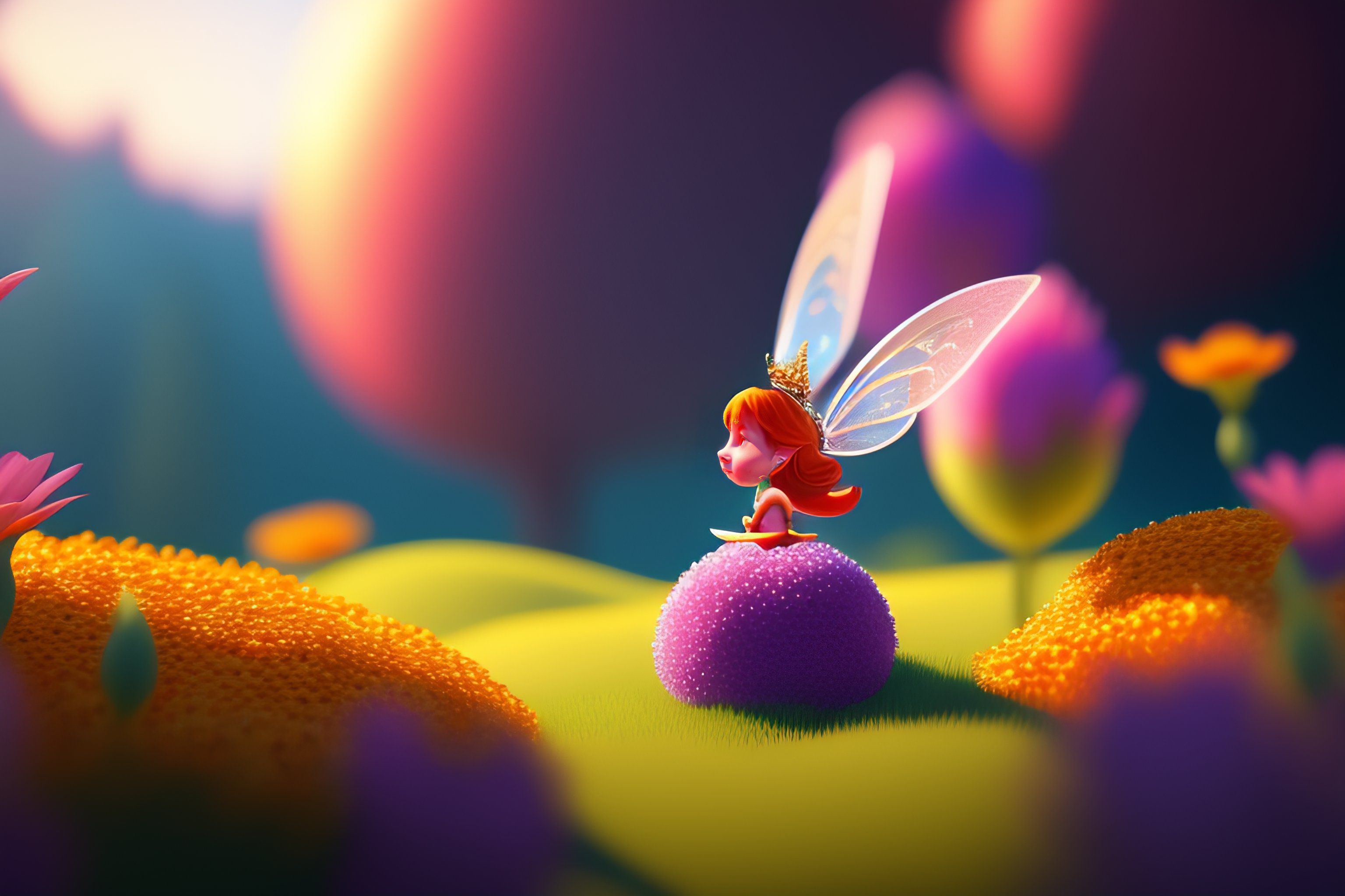 Lexica - First person perspective digital illustration of a whimsical ...