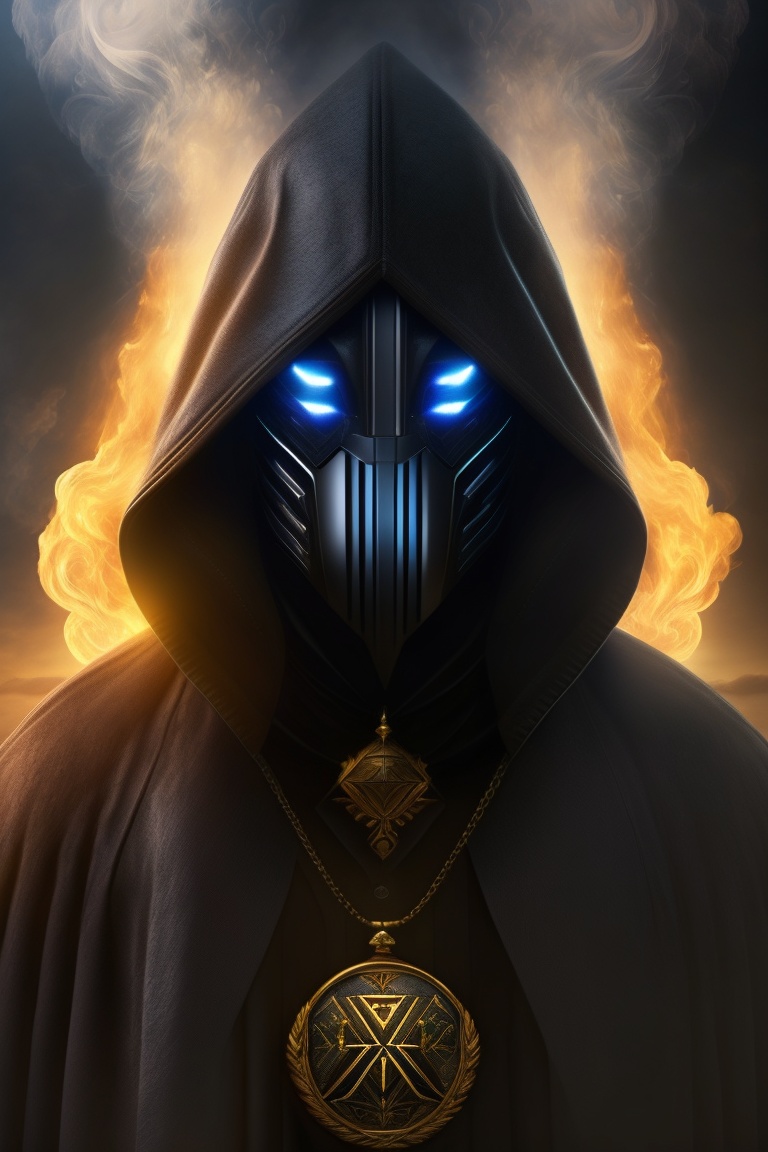 Lexica - Spectre creature, no face, scary, smoke and halom voodo cult ...