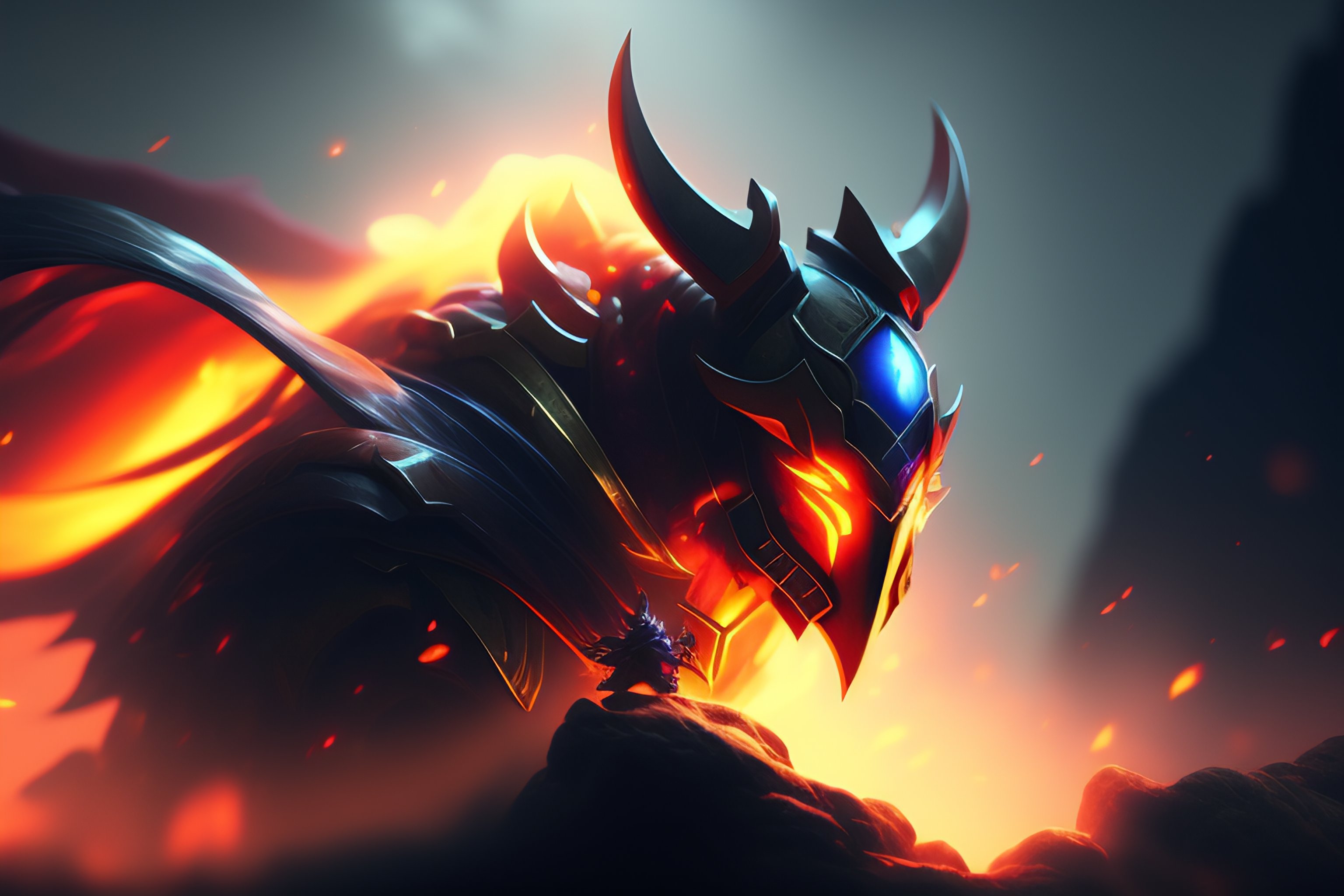 Shadow Fiend Dota 2 Wallpaper Hd