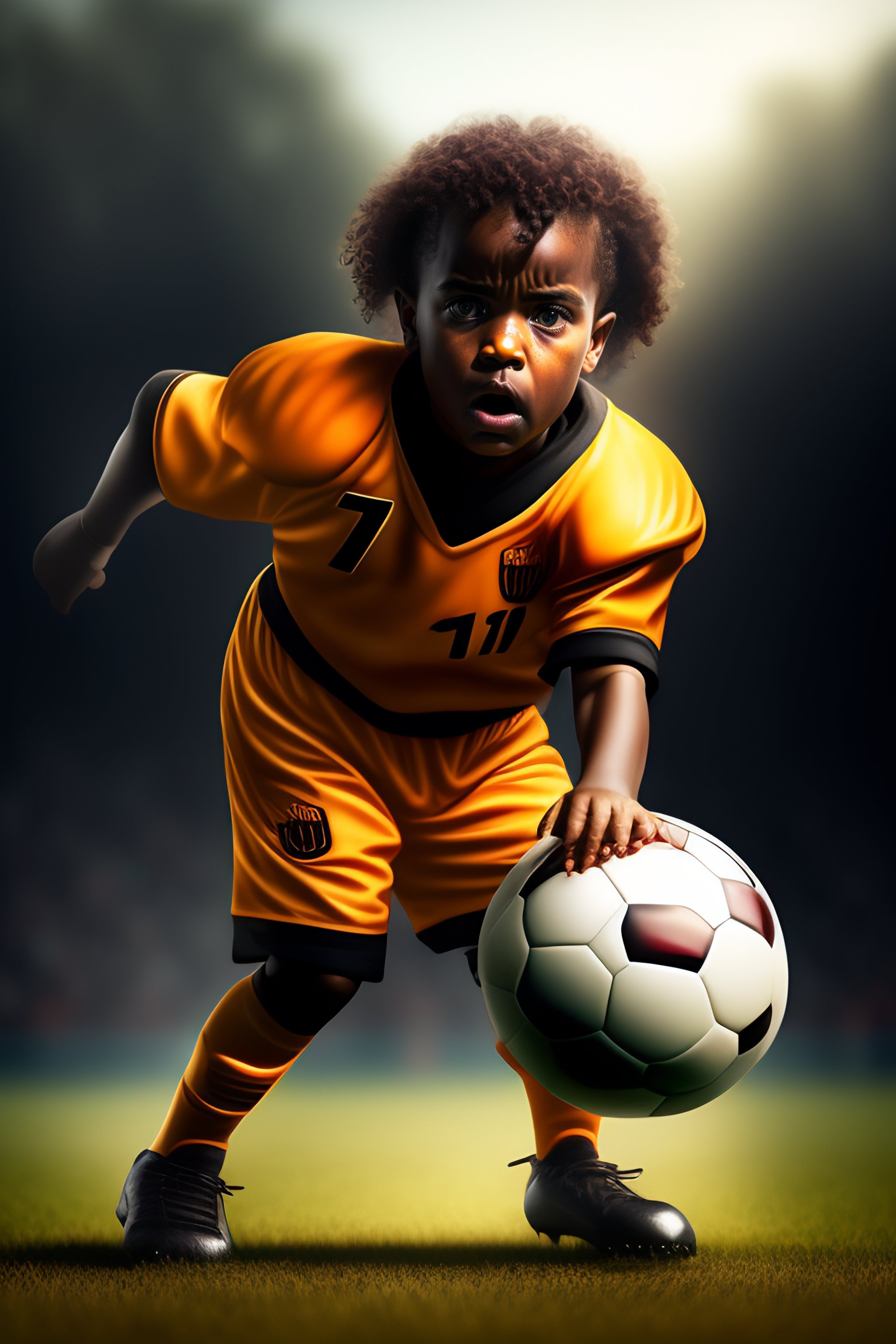 Lexica - Gothic scary mummy play football