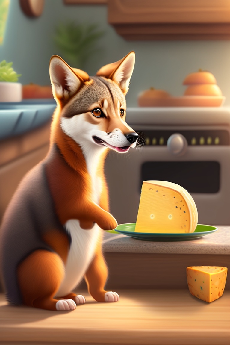 Lexica - One sunny day, Jerry was wandering around the kitchen ...