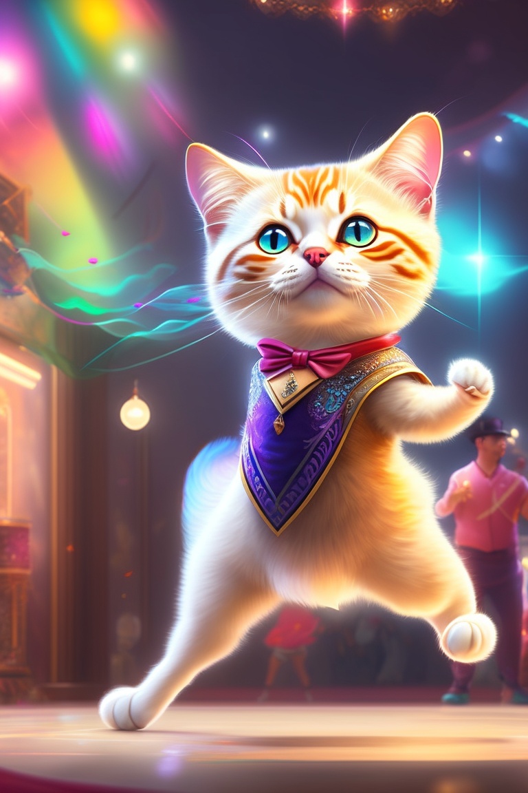 Lexica - Highly detailed dancing cat just dance, art station ...