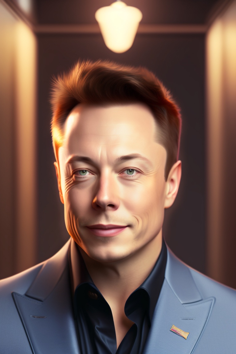 Lexica - In reel life, Elon Musk, simple backround, hight resulotion ...