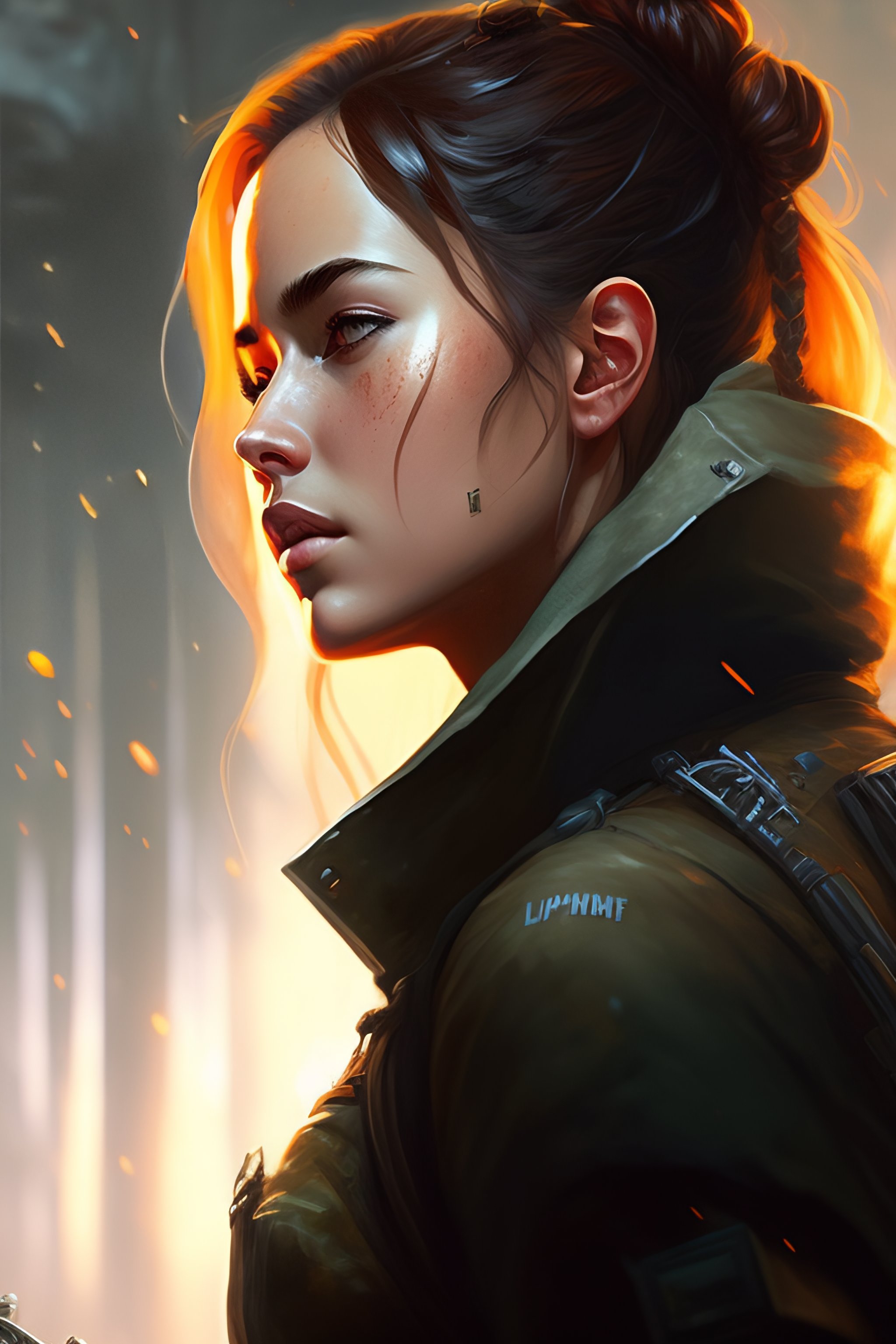 Lexica - Portrait of a warhammer the last of us joel , epic, tragic ...