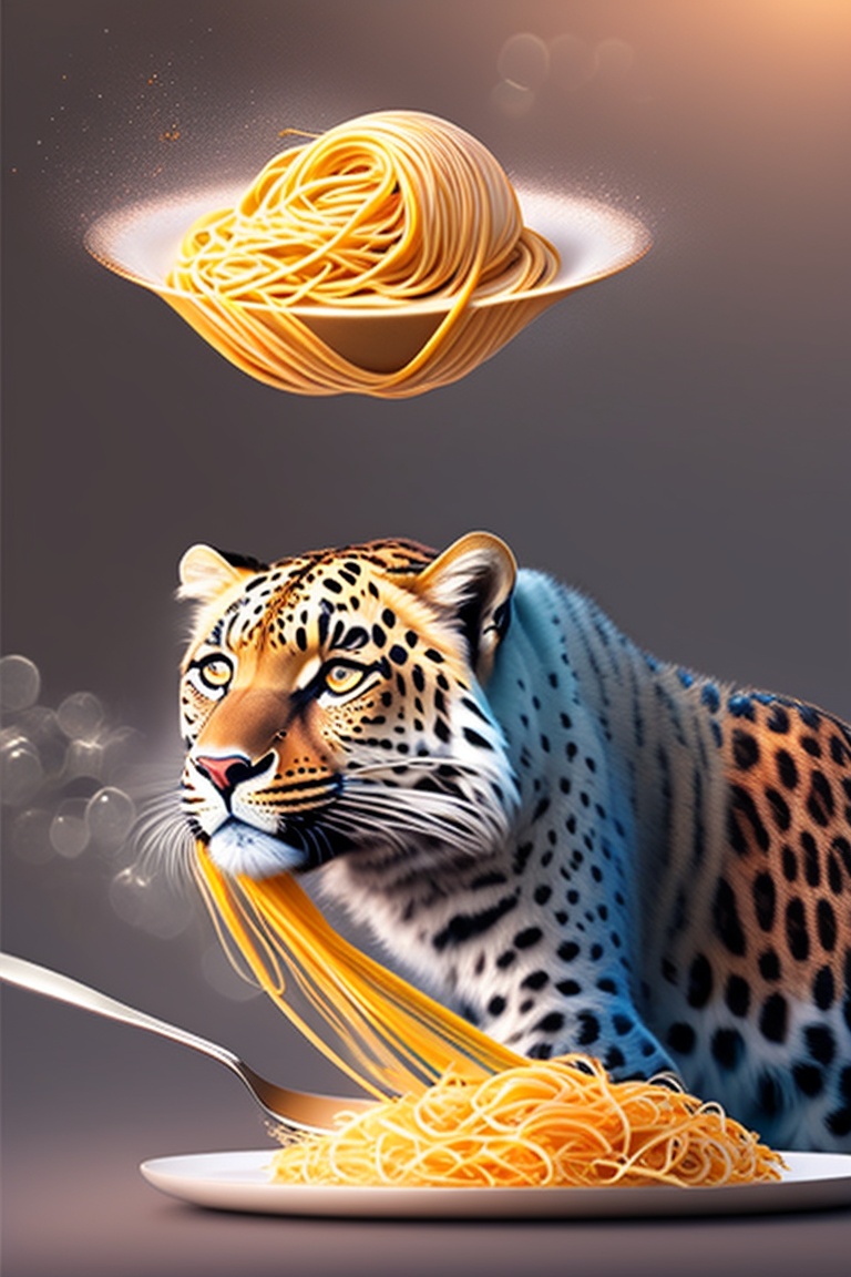 Lexica - 3 characters eat spaghetti at different speeds (fast, medium ...