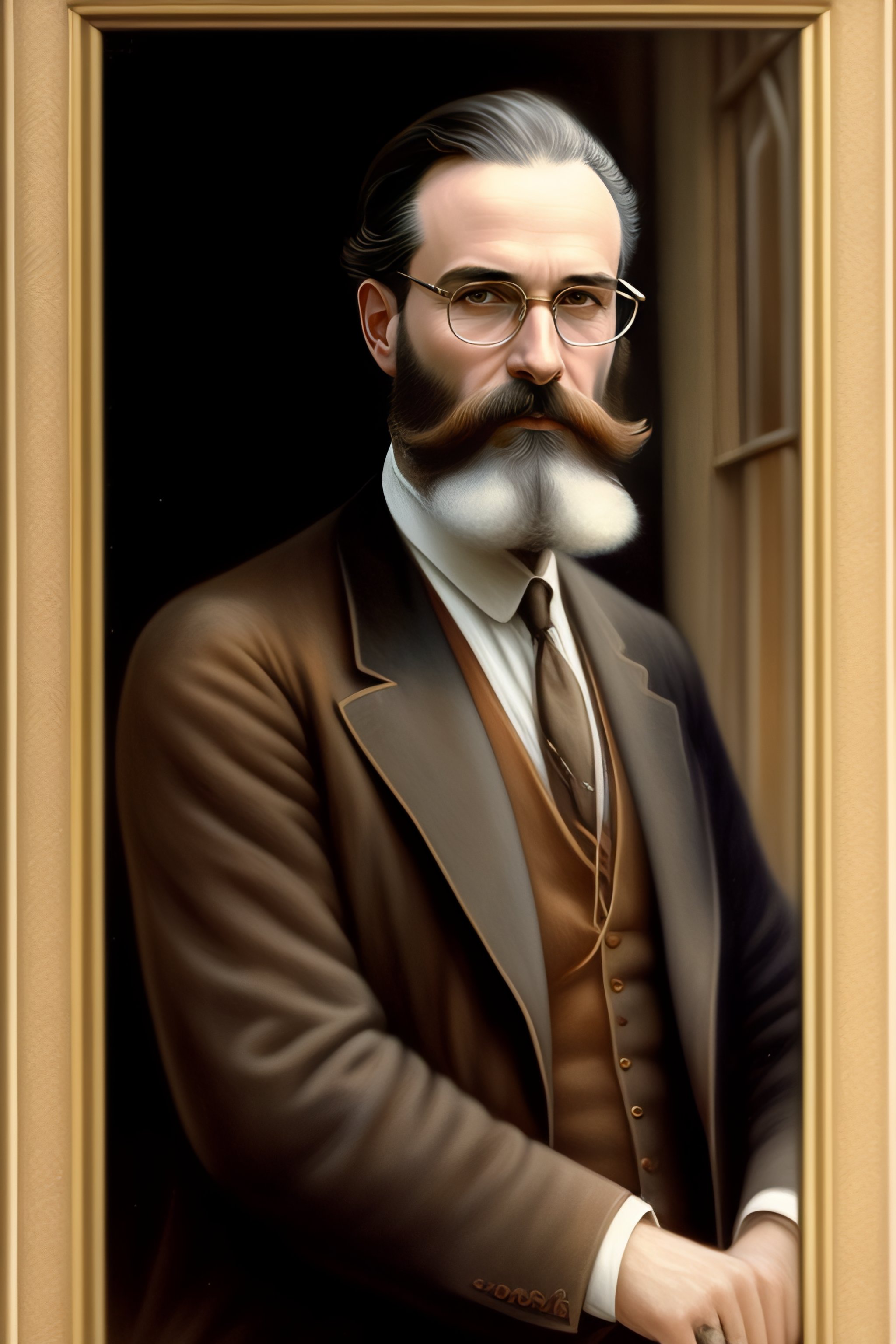 Lexica - Portrait of a 38 years old parapsychologist, in 1920, with ...