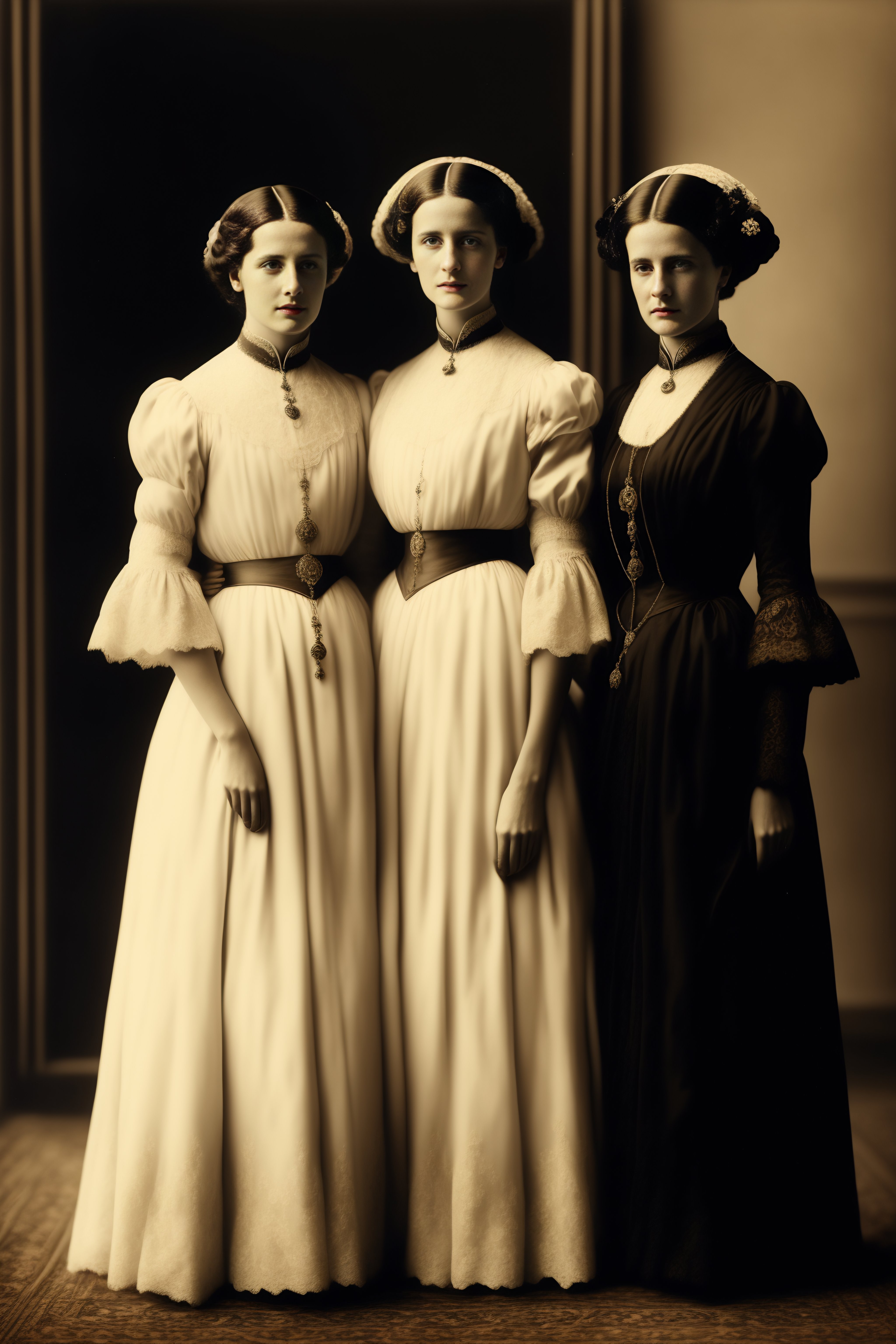 Lexica - Edwardian three sisters photo