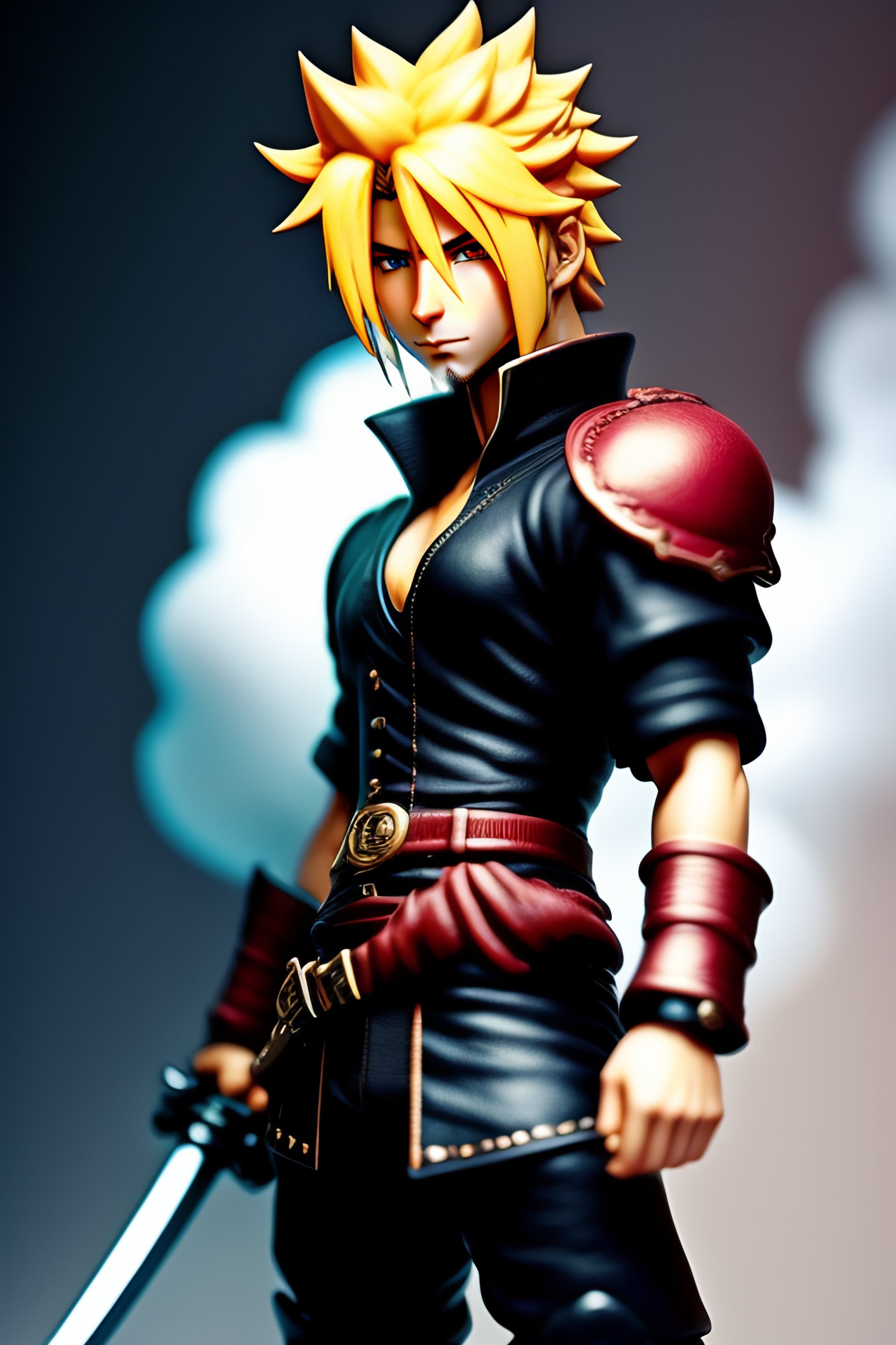 Lexica - Cloud strife from final fantasy whit buster sword