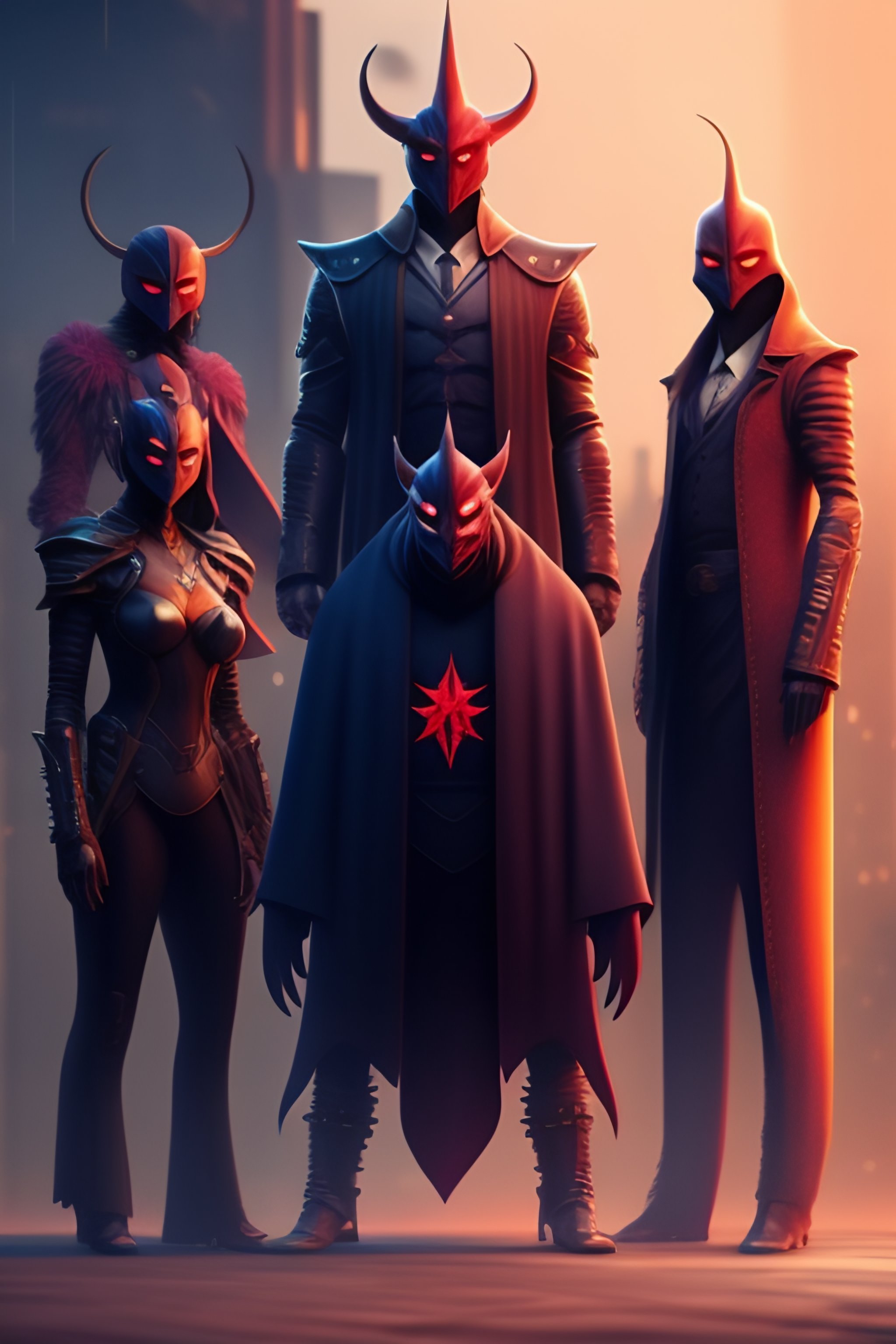 Lexica - A group of creepy evil satanic non-human creatures with no ...