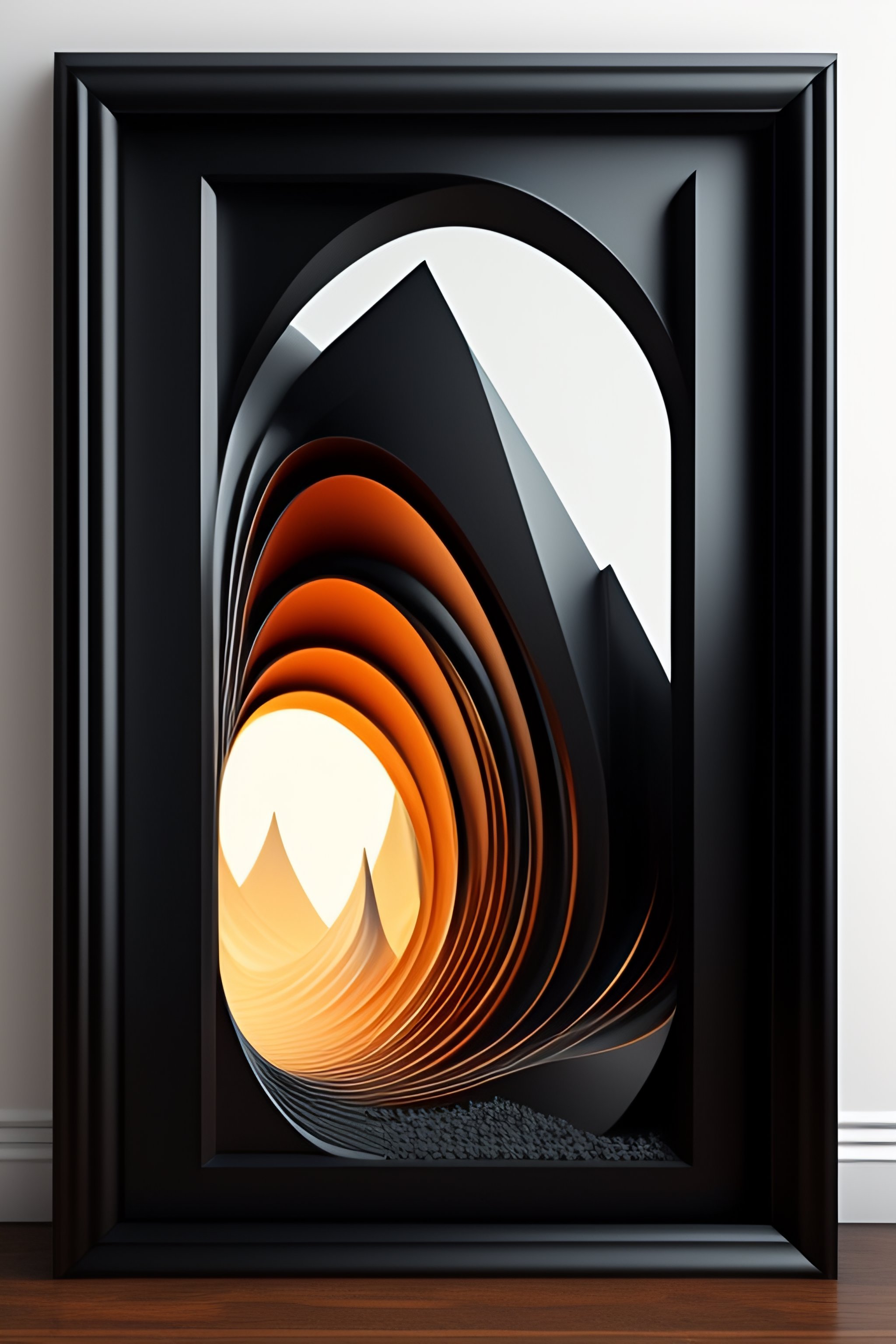 Lexica - Gothic 3d abstract wall art