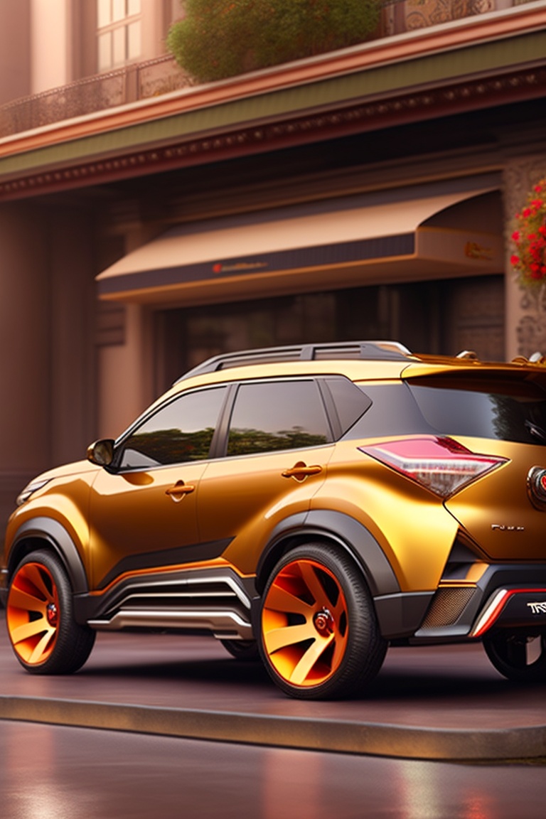 Lexica - Toyota rush steampunk modification, low ride