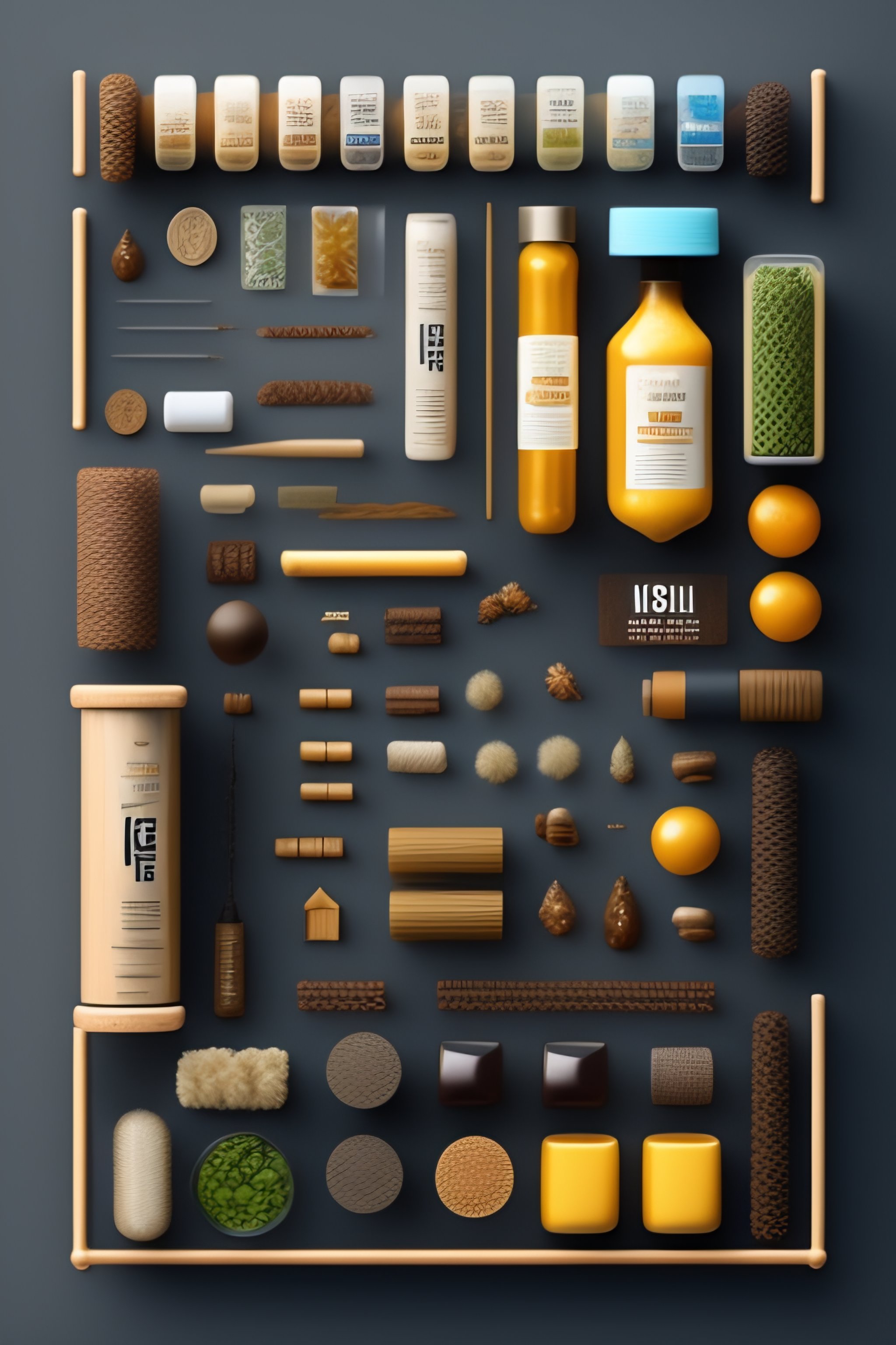 Lexica - Ferrets, Knolling, Knolling layout, Deconstruction, Highly ...