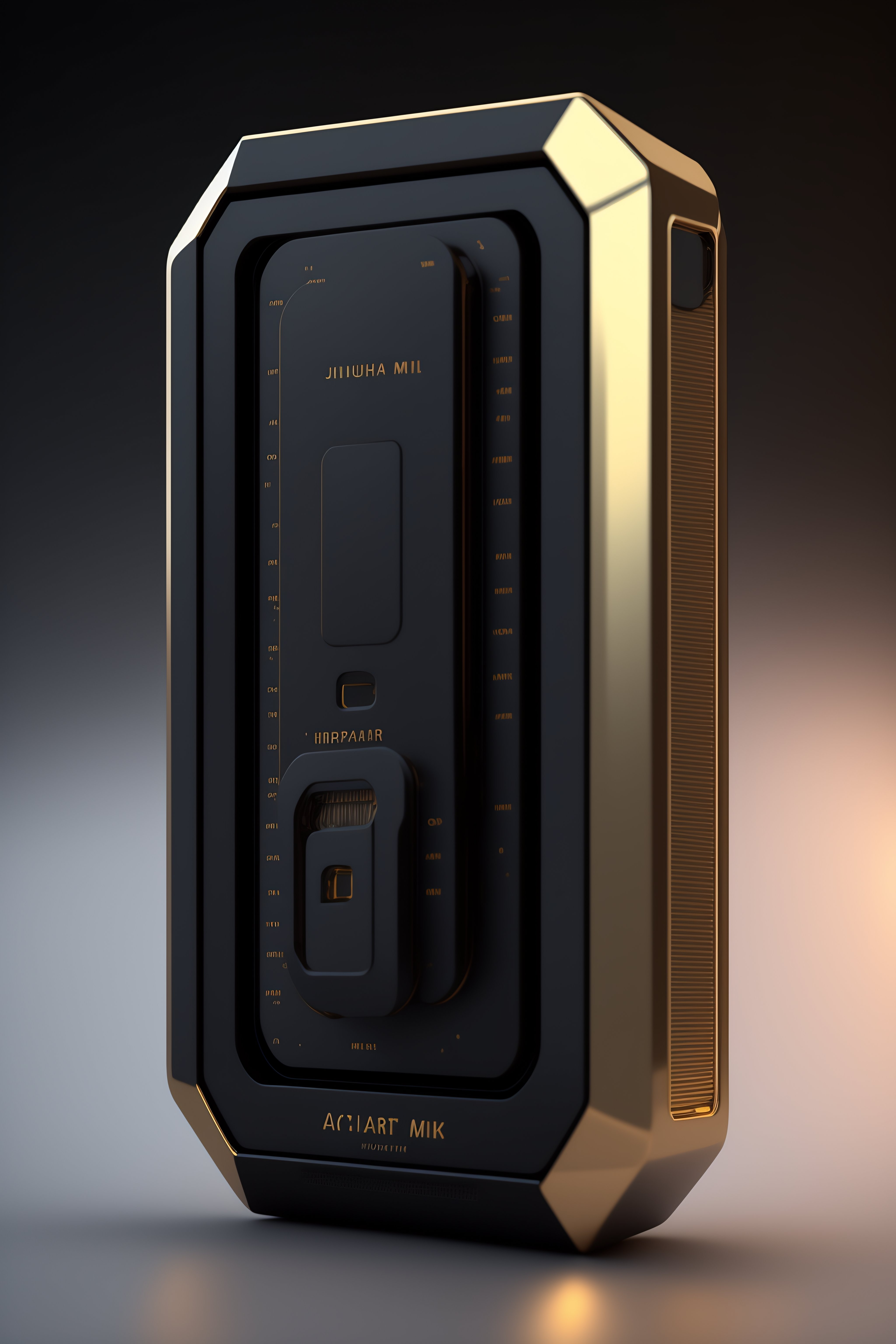 Lexica - Armoured Mobile phone, centred, night time, octane render ...