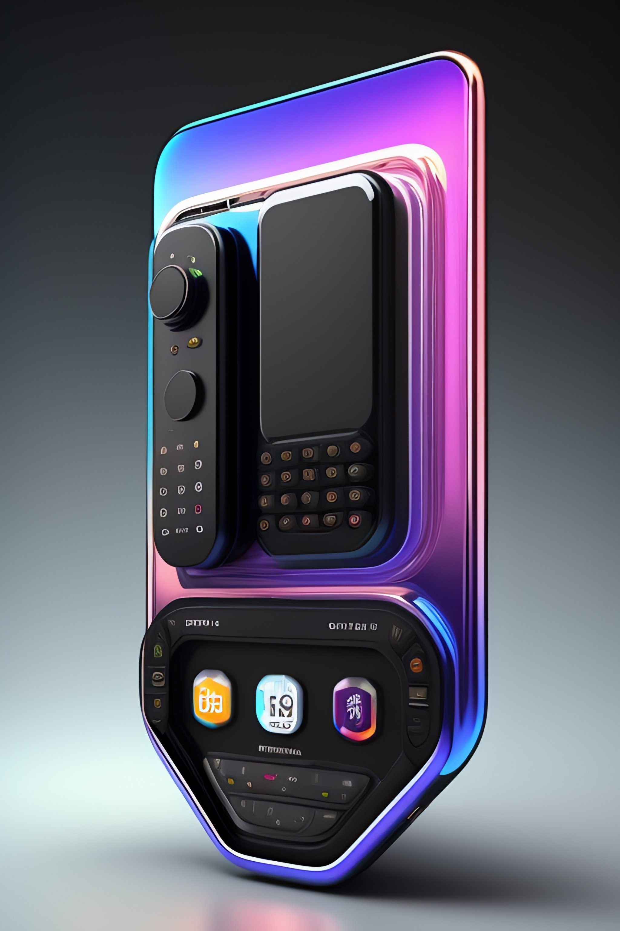 Lexica - An extremely complex and advanced futurepunk Mobile phone