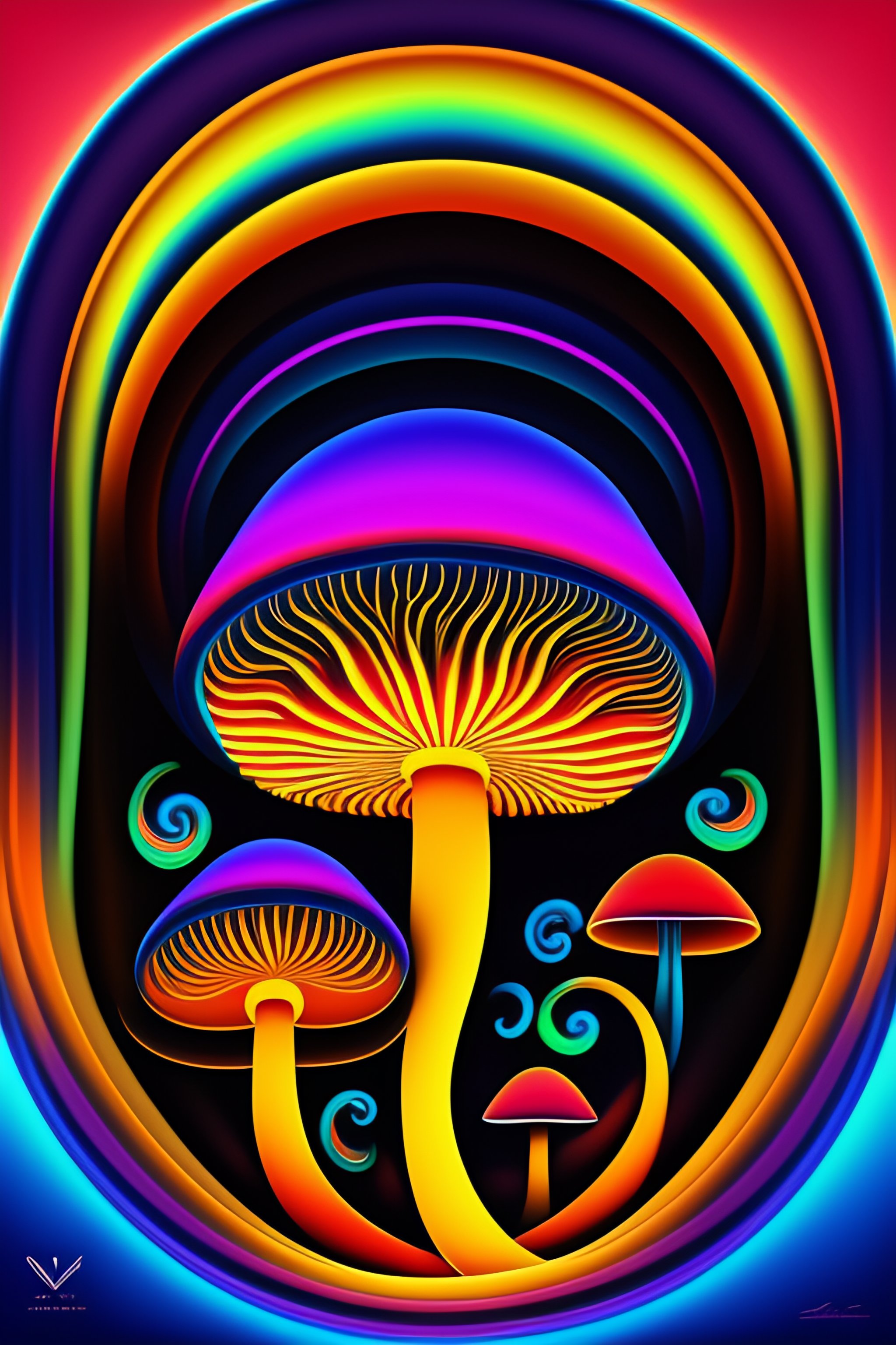 Neon Tribal Backgrounds