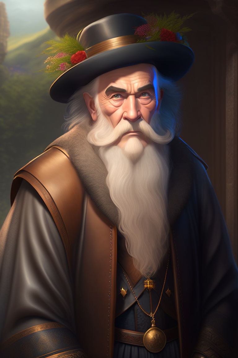 Lexica - Gandor the relentless, an ancient wizard struck with dementia ...