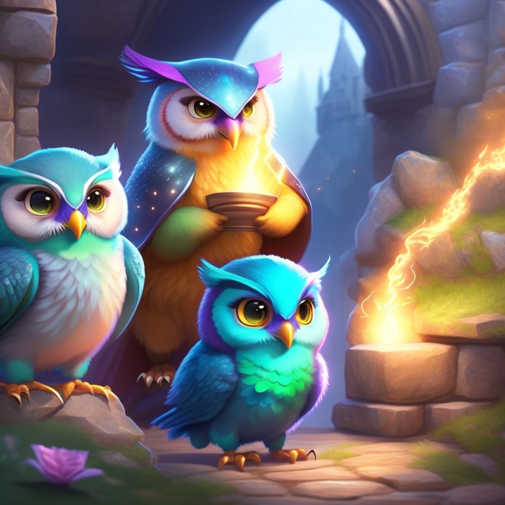 Lexica - They solved riddles posed by wise owls, outwitted mischievous ...