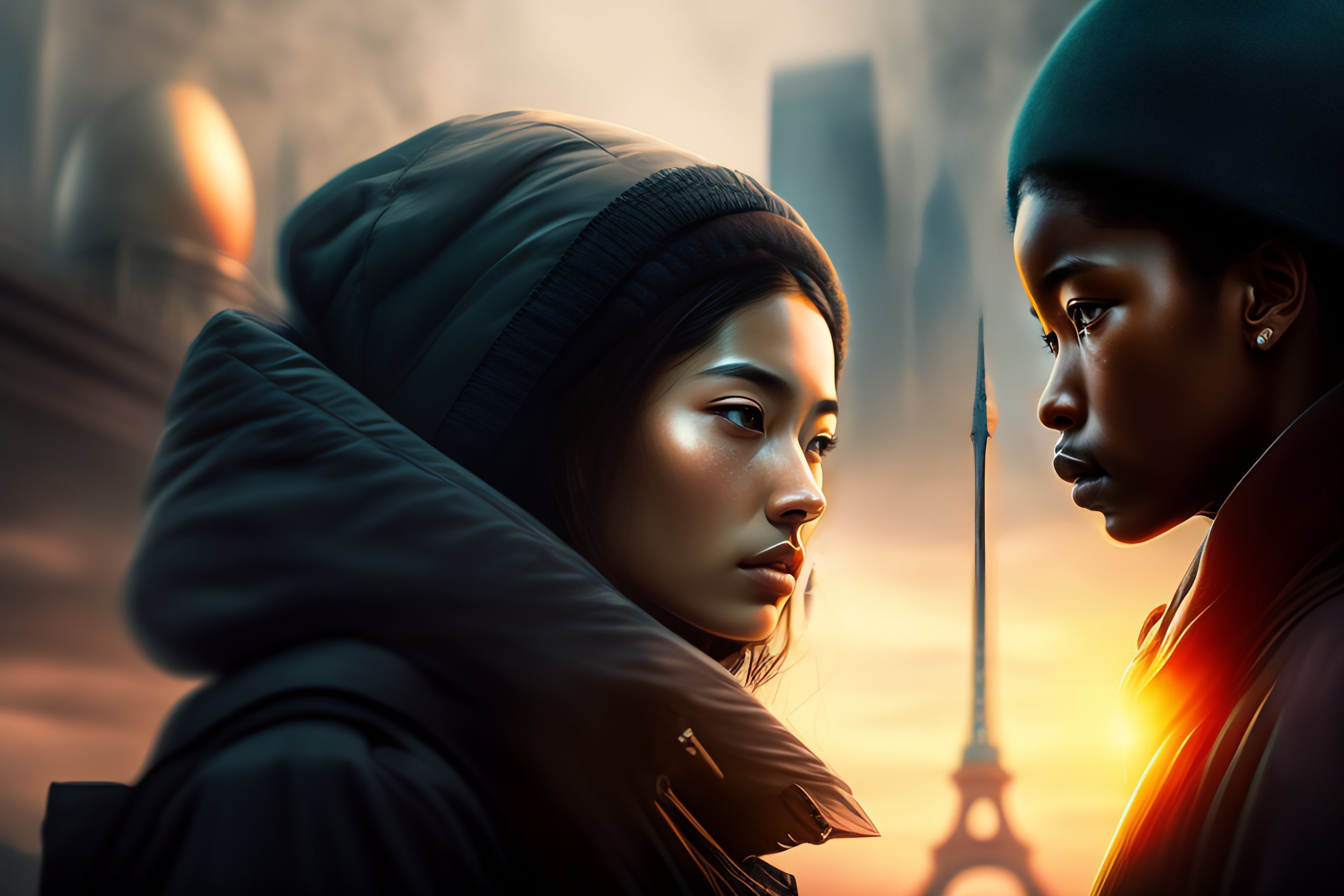 Lexica - Exhibition, surreal, highly detailed, sharp focus, clear cold ...