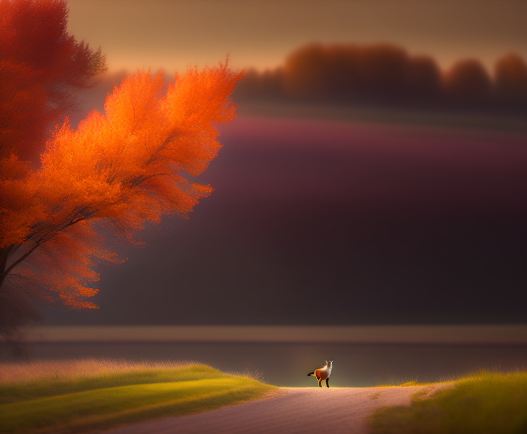 Lexica - Transition to a serene scene where Fox limps away from the ...