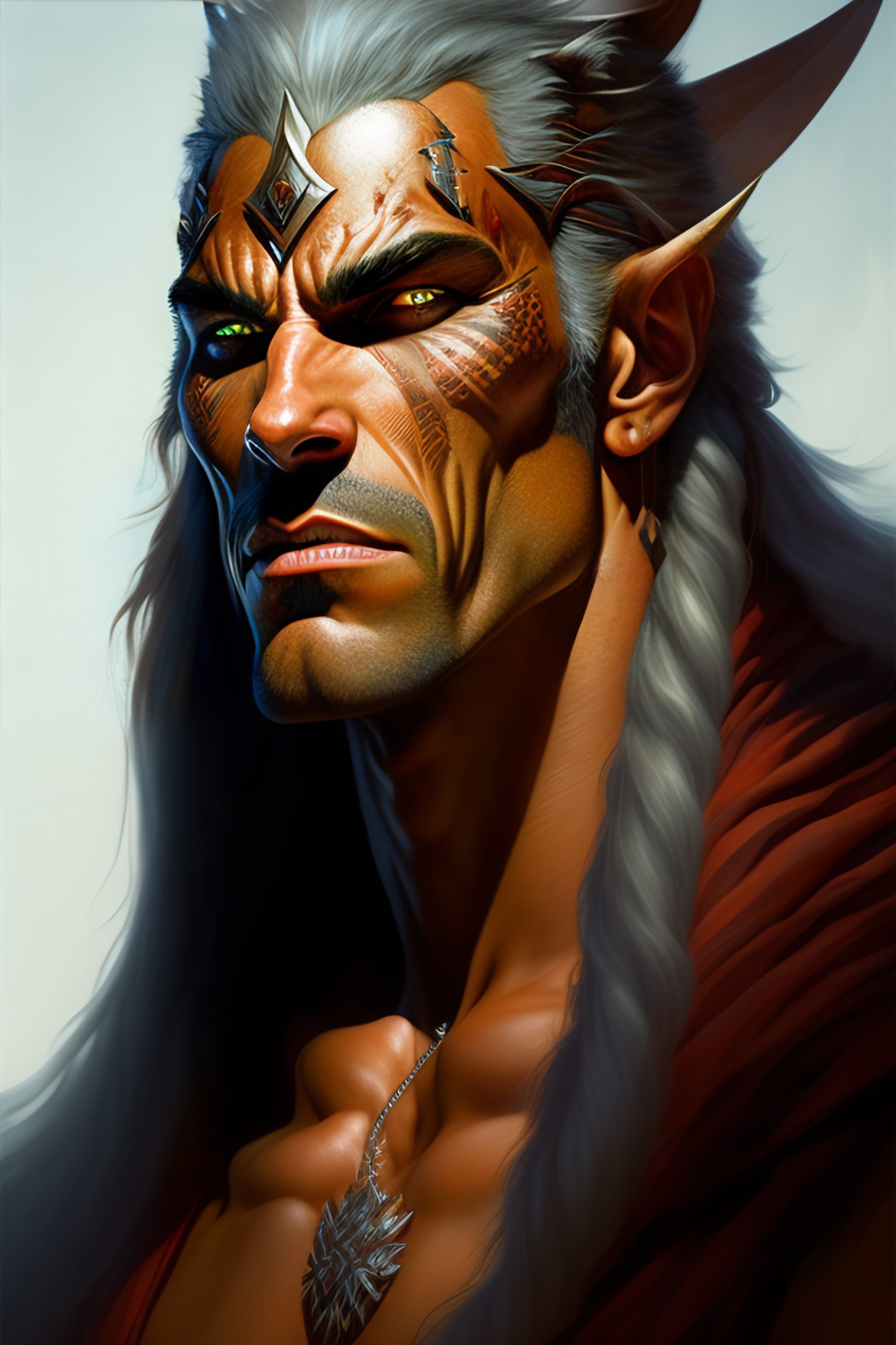 Lexica - Berserker full body portrait, d&d style, axe, man, berserker ...