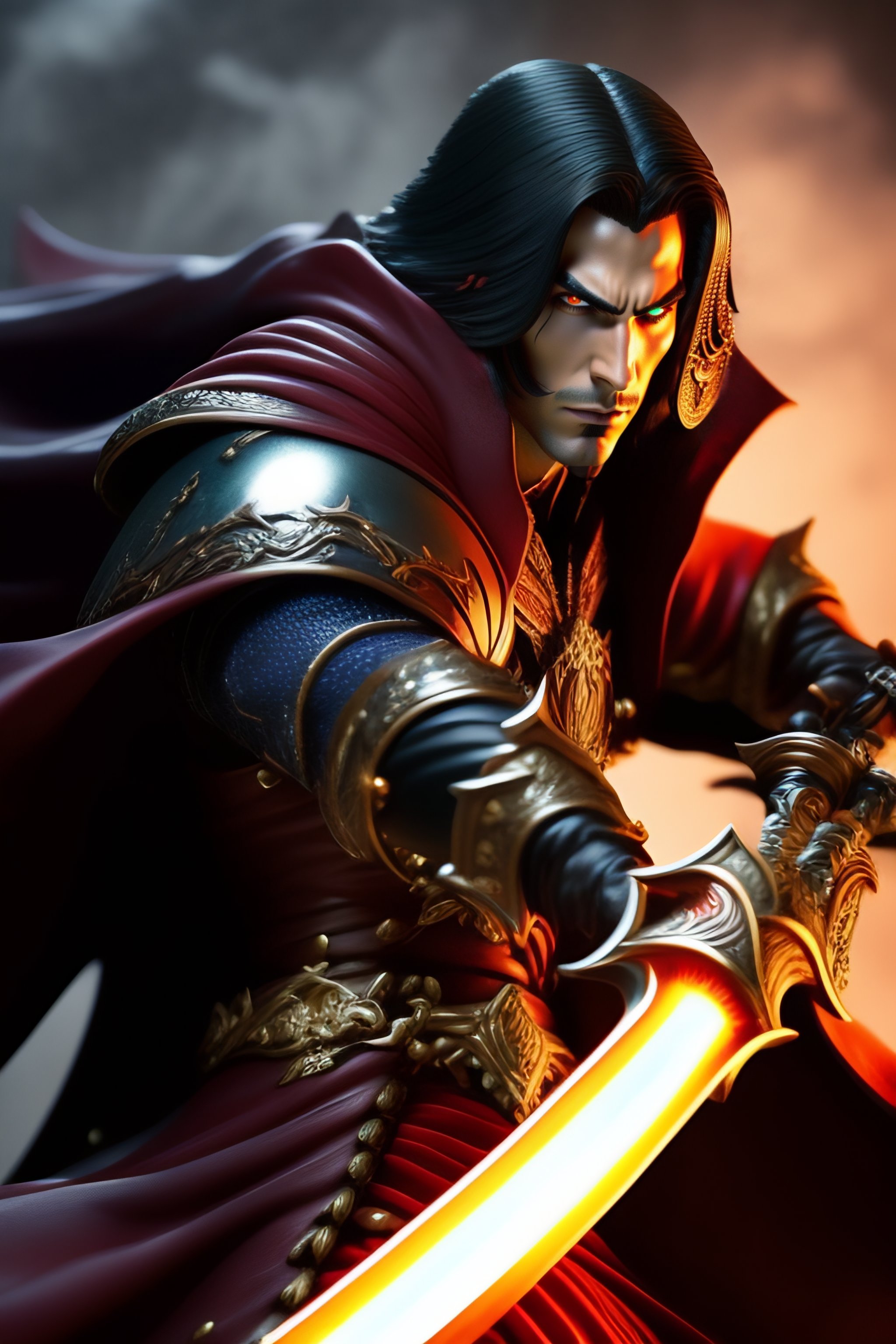 Lexica - Vampire killer castlevania man whip and sword