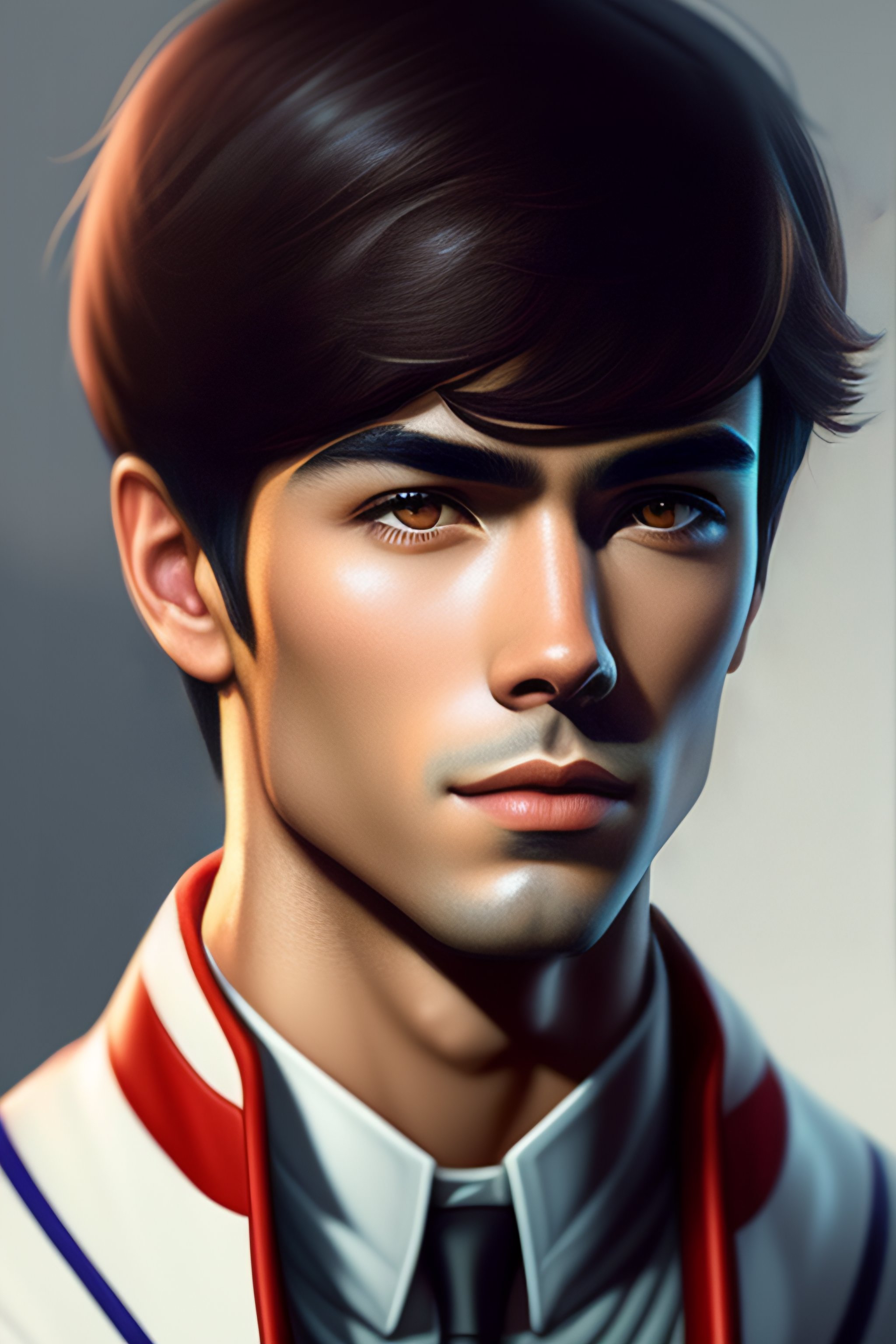 Lexica - Fox as Clark Ken , realistic portrait, symmetrical, highly ...