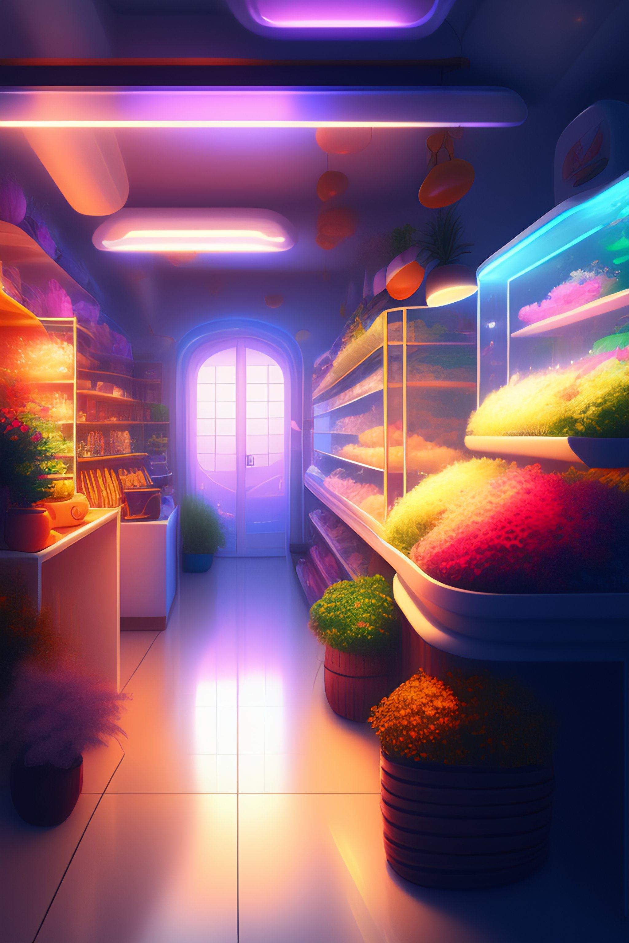 Lexica - Bright cheery placid pastel deep cozy moody cluttered ...